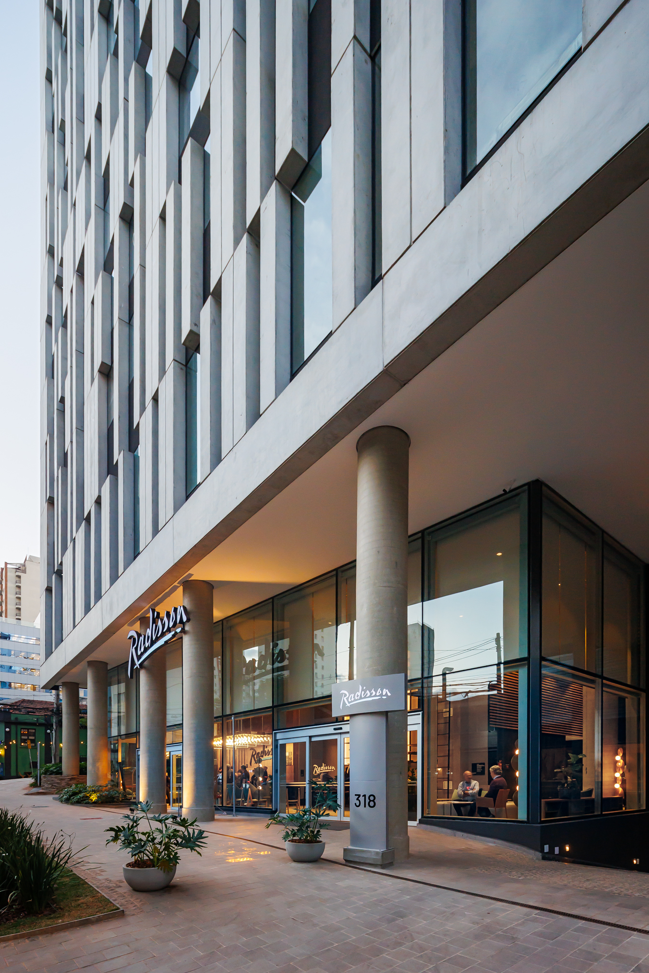 Core + Radisson Hotel by aflalo/gasperini arquitetos - Architizer