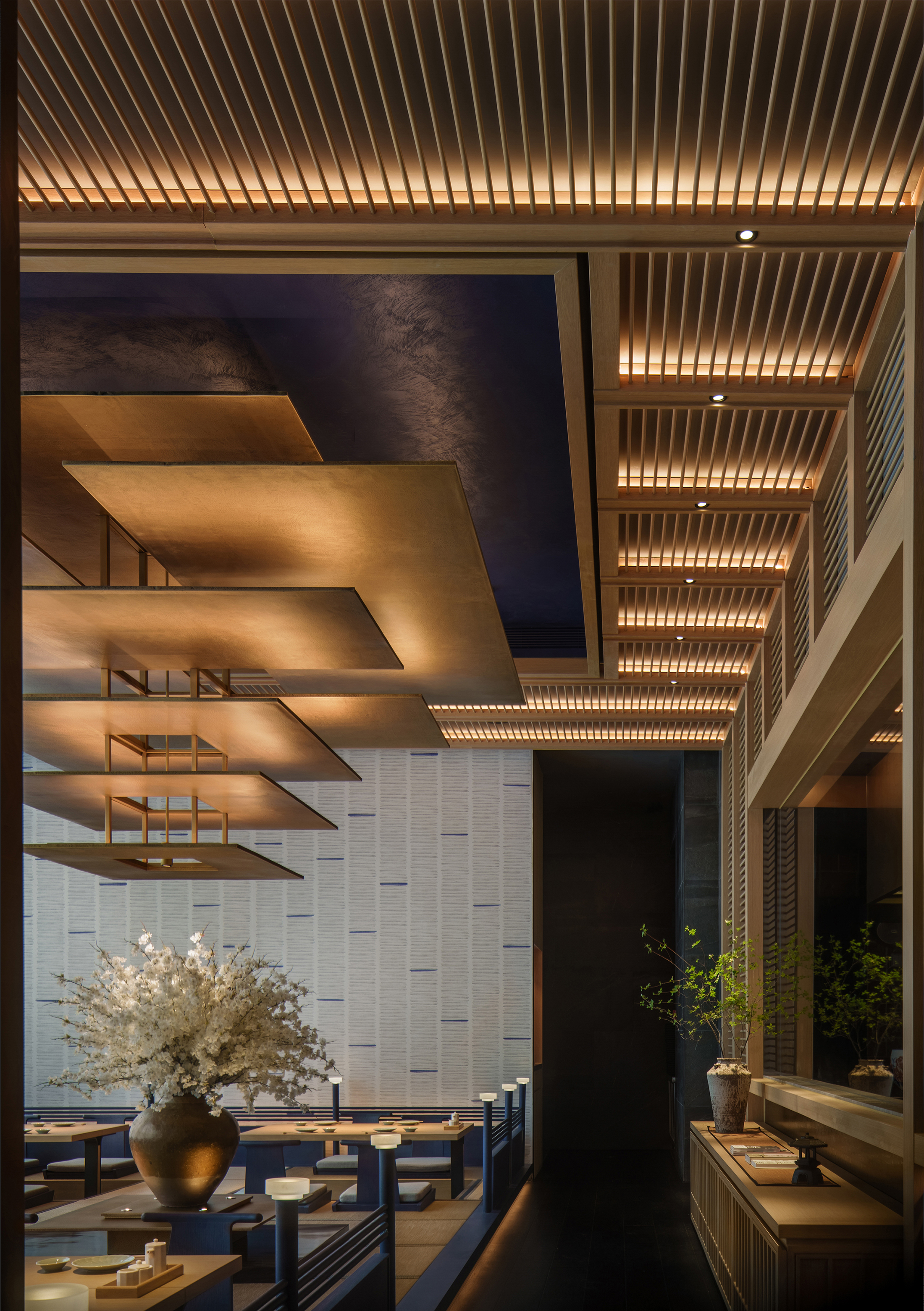 Aumann Japanese cuisine by FUNUN LAB by Design Aesthetics - Architizer