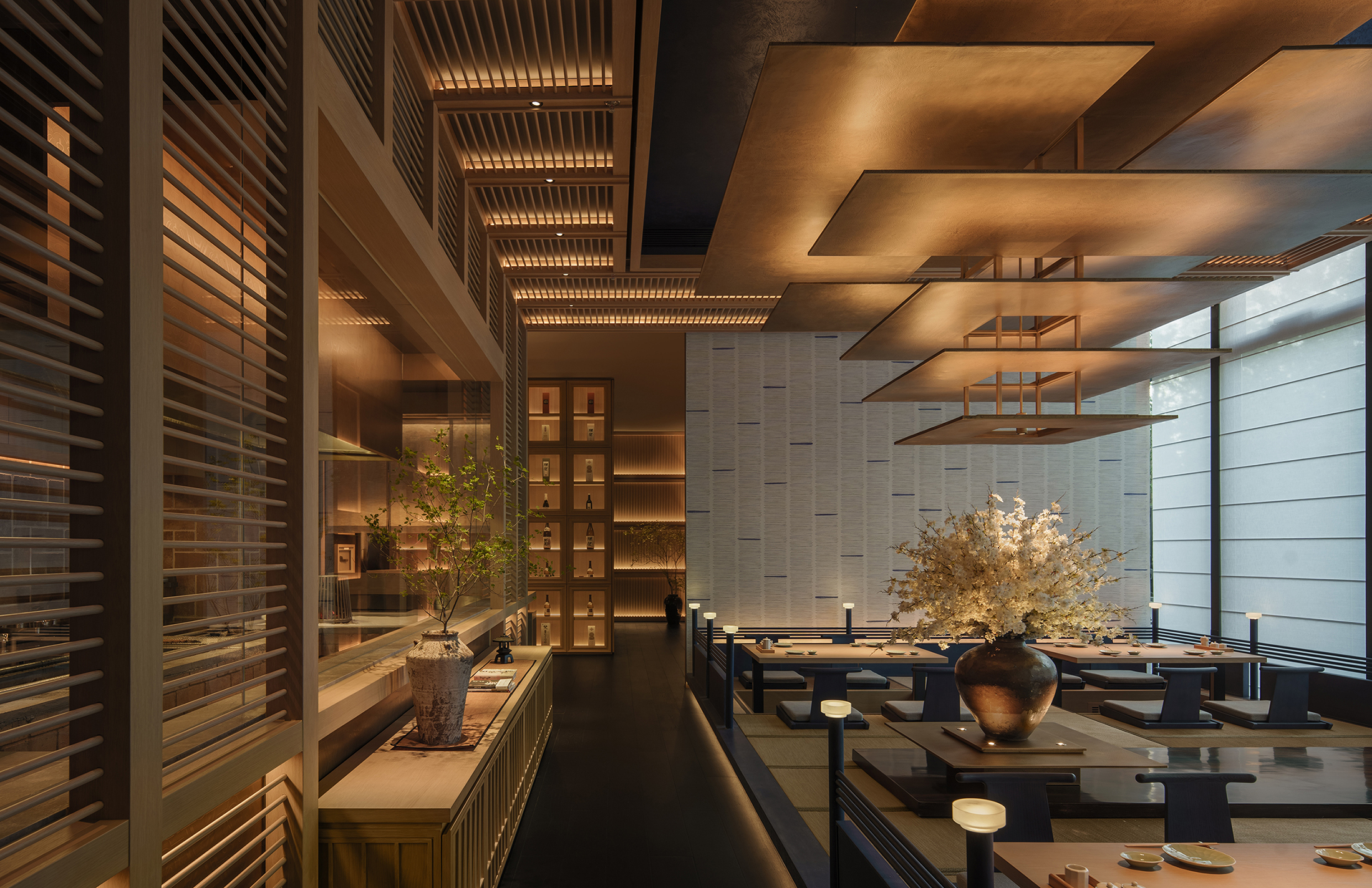 Aumann Japanese cuisine by FUNUN LAB by Design Aesthetics - Architizer