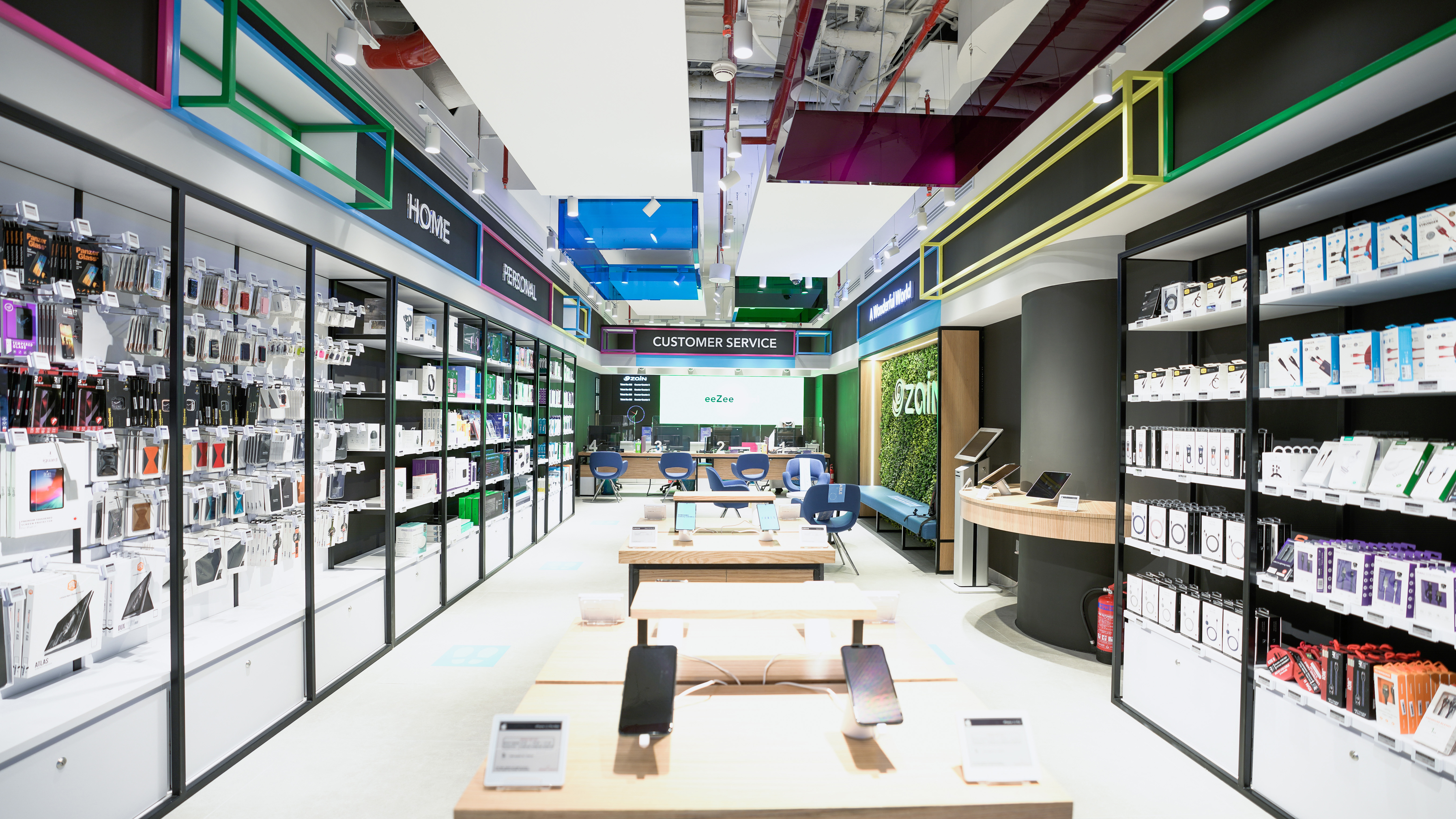 Zain Telecom Store by BÖWE - Architizer