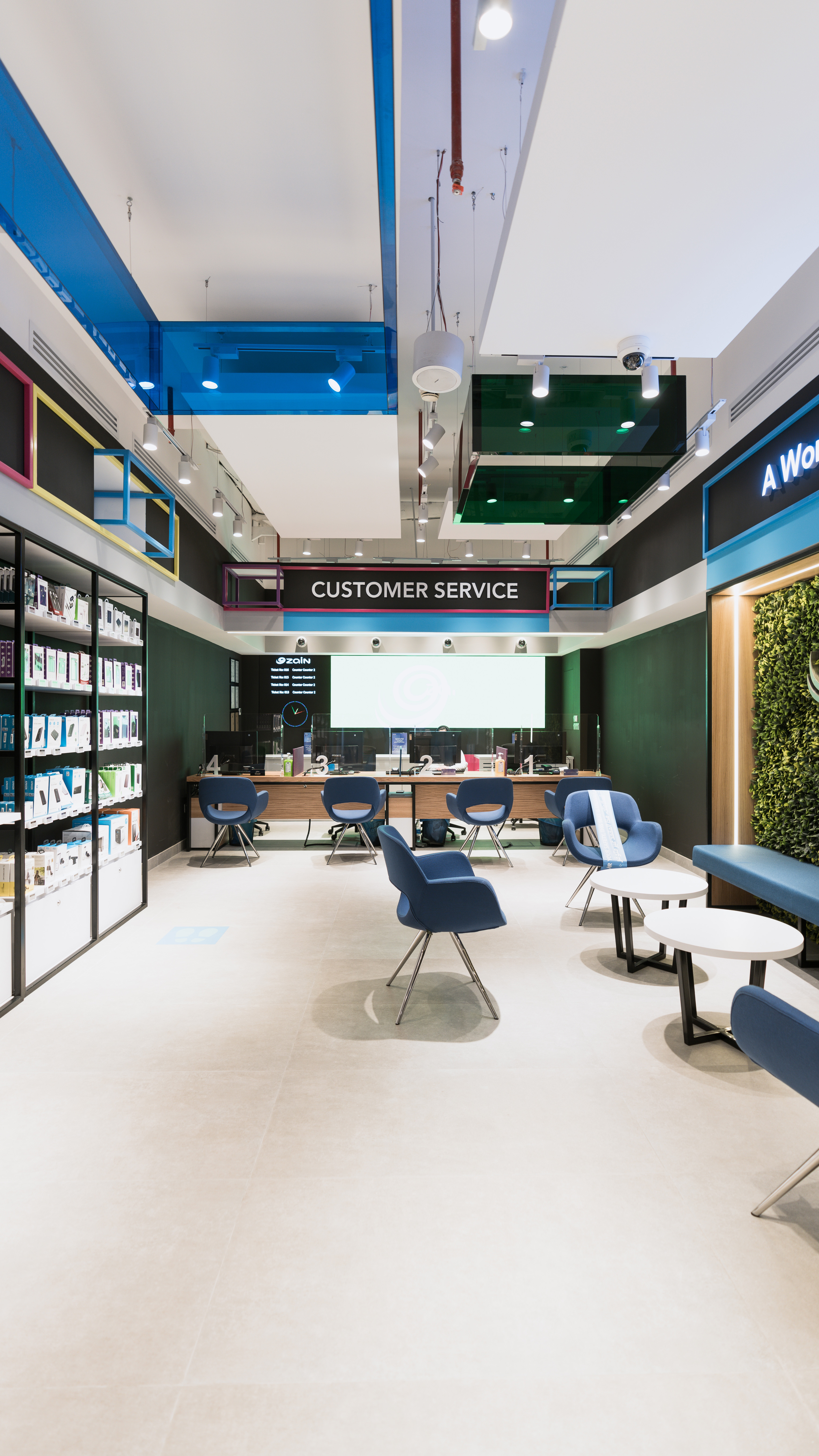 Zain Telecom Store by BÖWE - Architizer