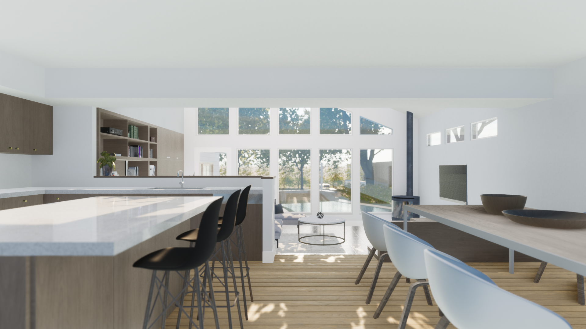 Timbergrove Renovation by Rivers Barden Architects - Architizer