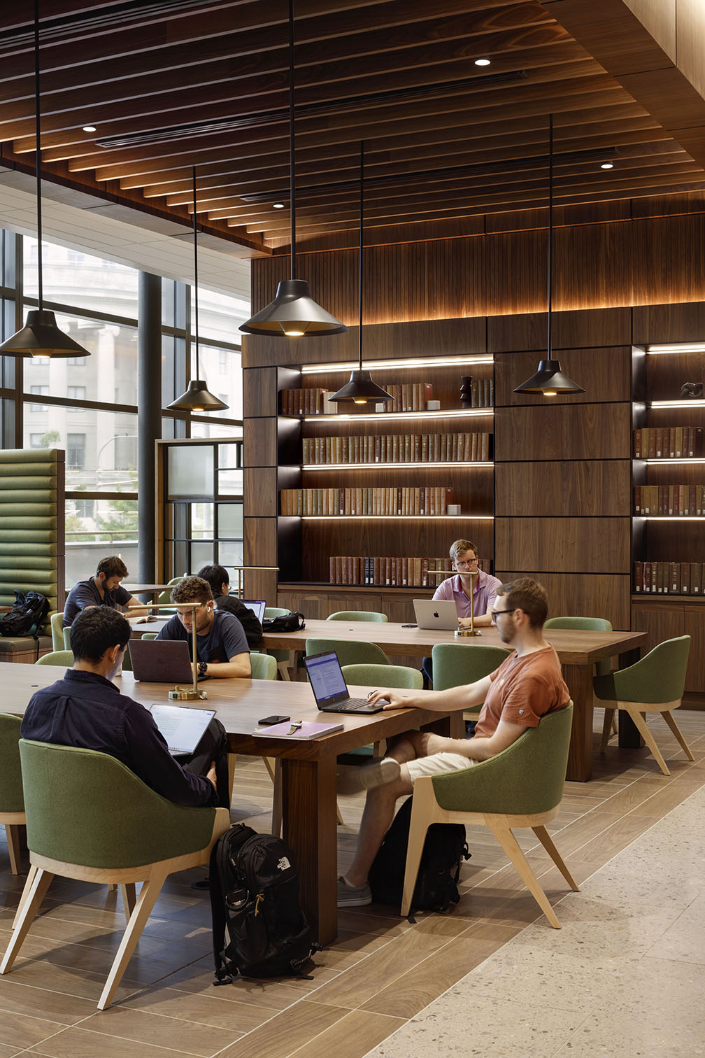 Johns Hopkins University Bloomberg Center by Rockwell Group - Architizer