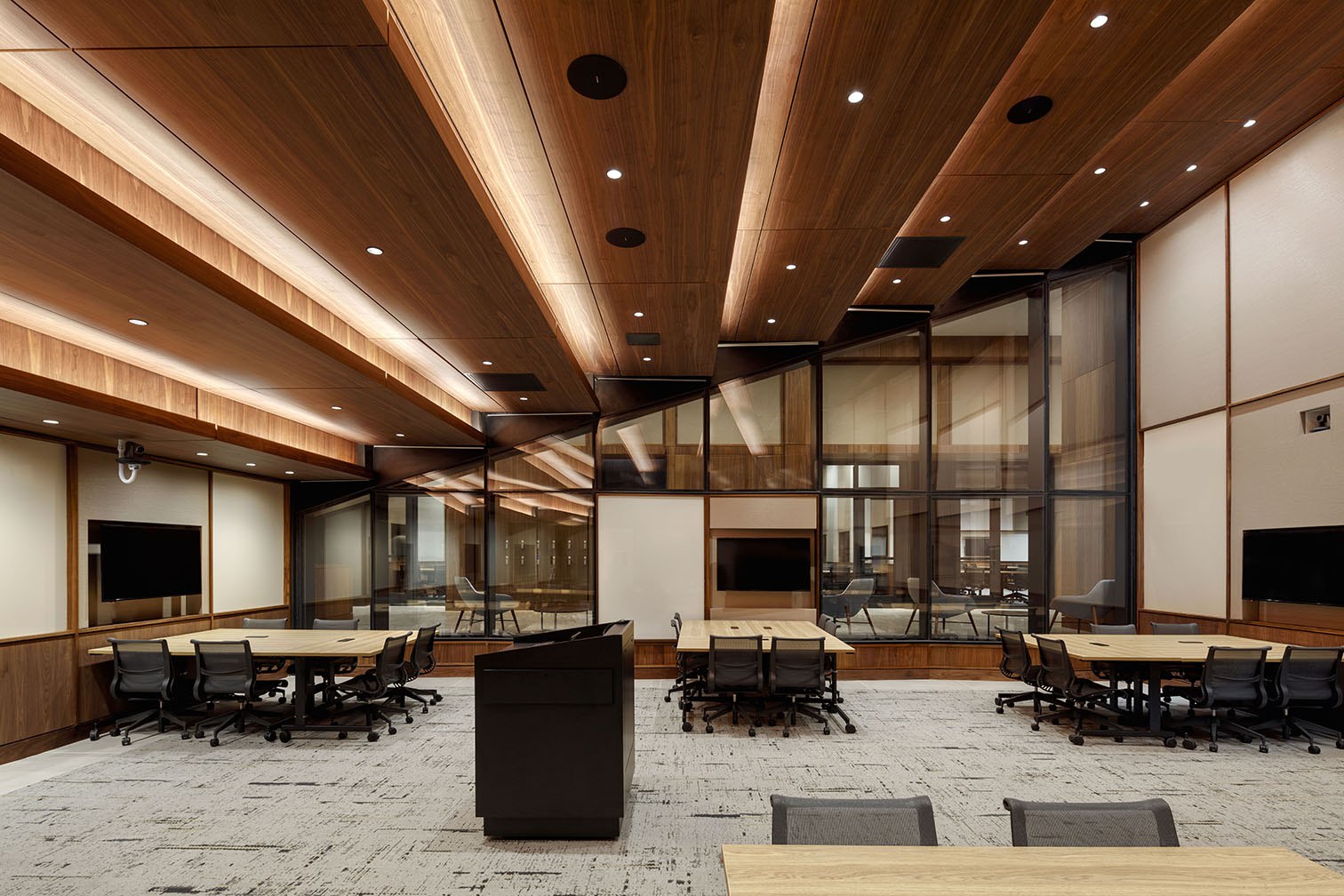 Johns Hopkins University Bloomberg Center by Rockwell Group - Architizer