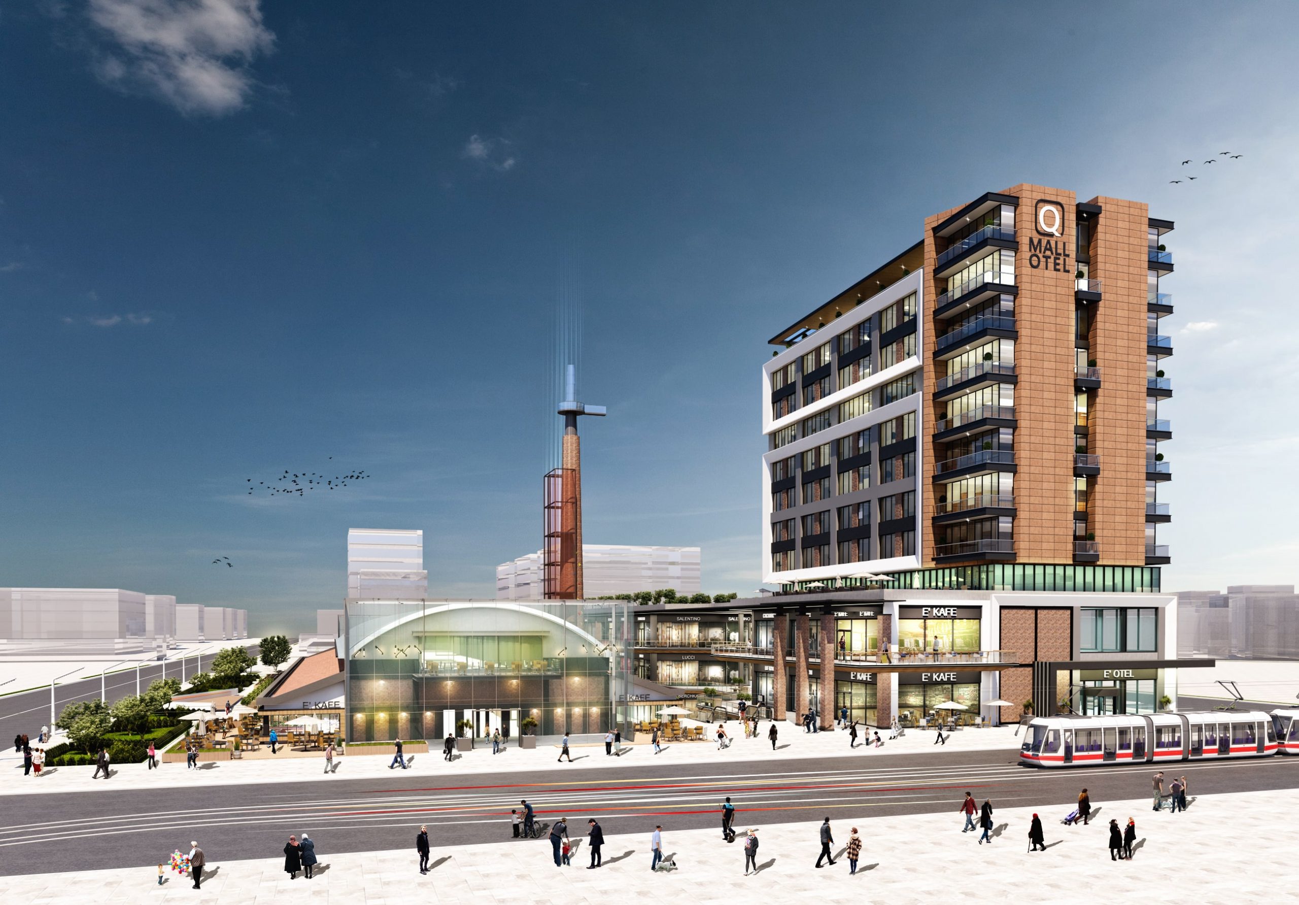 Eskişehir QMall Center by Ikon Proje - Architizer