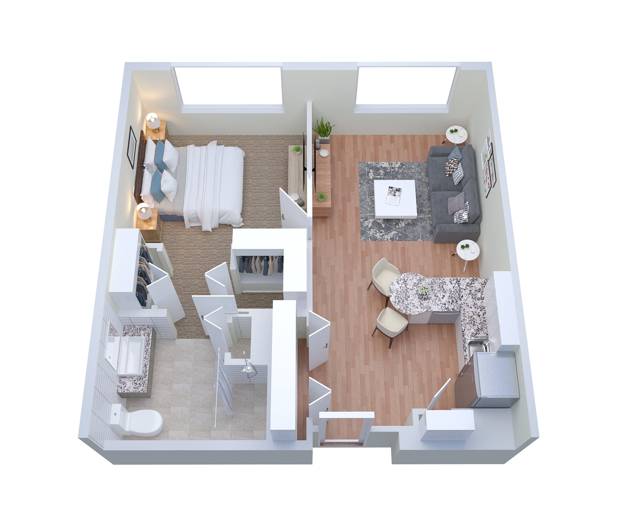 3D Floor Plan Renderings Detroit, Michigan by The 2D3D Floor Plan ...