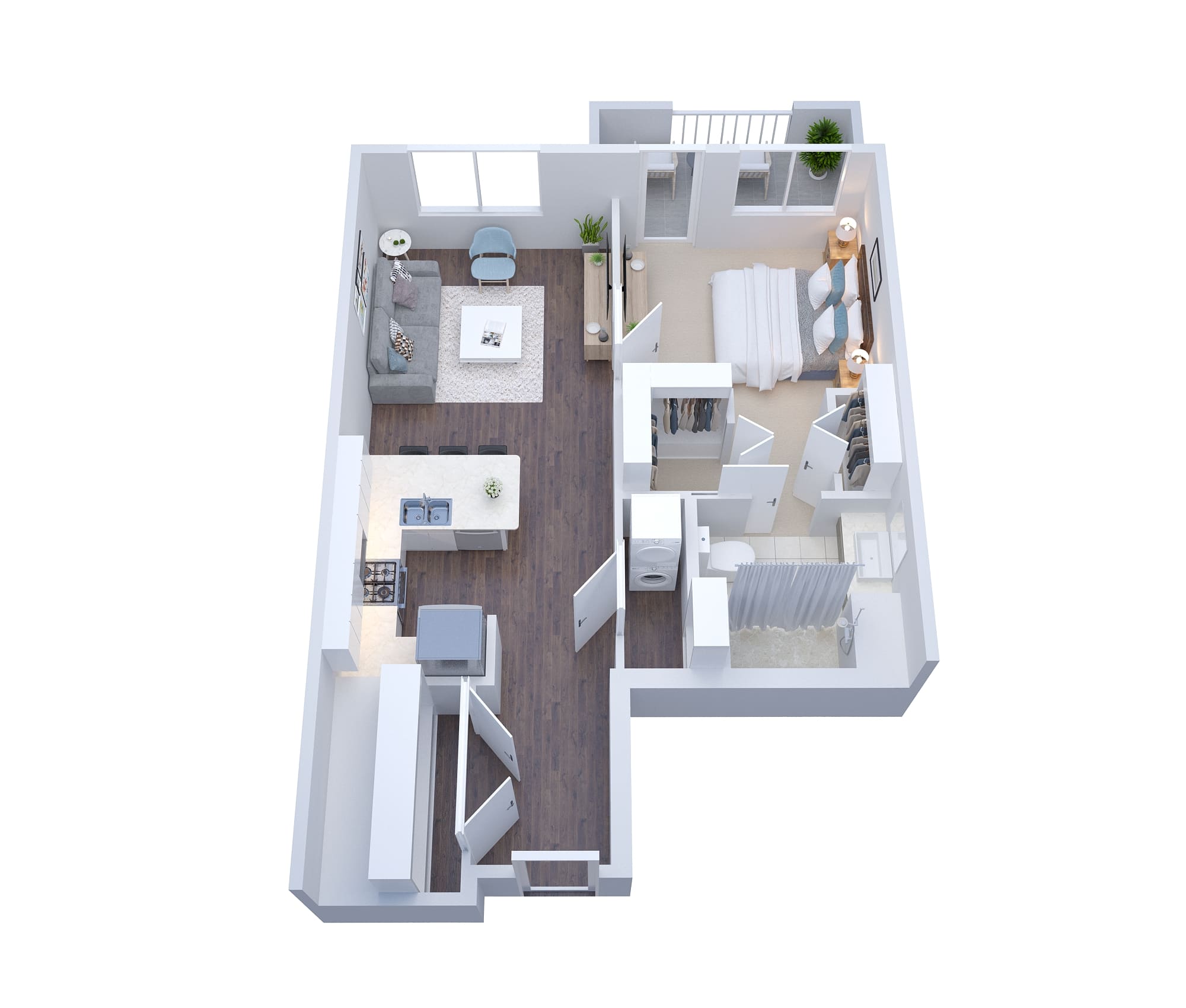 3D Floor Plan Renderings Detroit, Michigan by The 2D3D Floor Plan ...