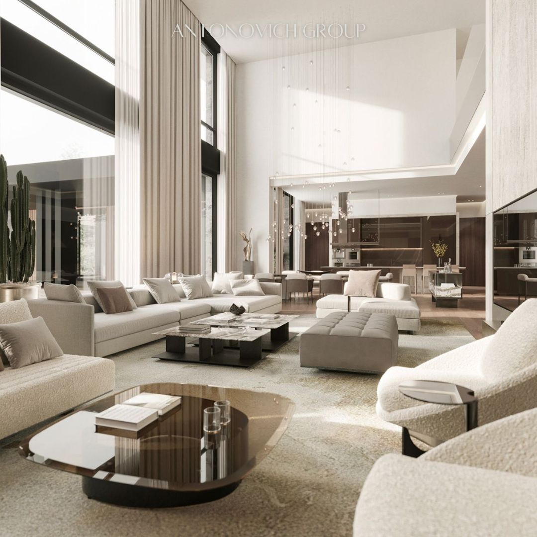 Setting Trends with Classy Interior Design by LUXURY ANTONOVICH DESIGN ...