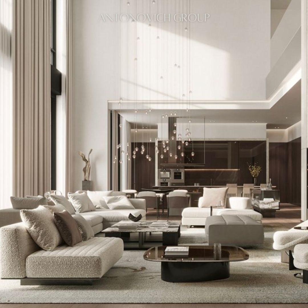 Setting Trends with Classy Interior Design by LUXURY ANTONOVICH DESIGN ...