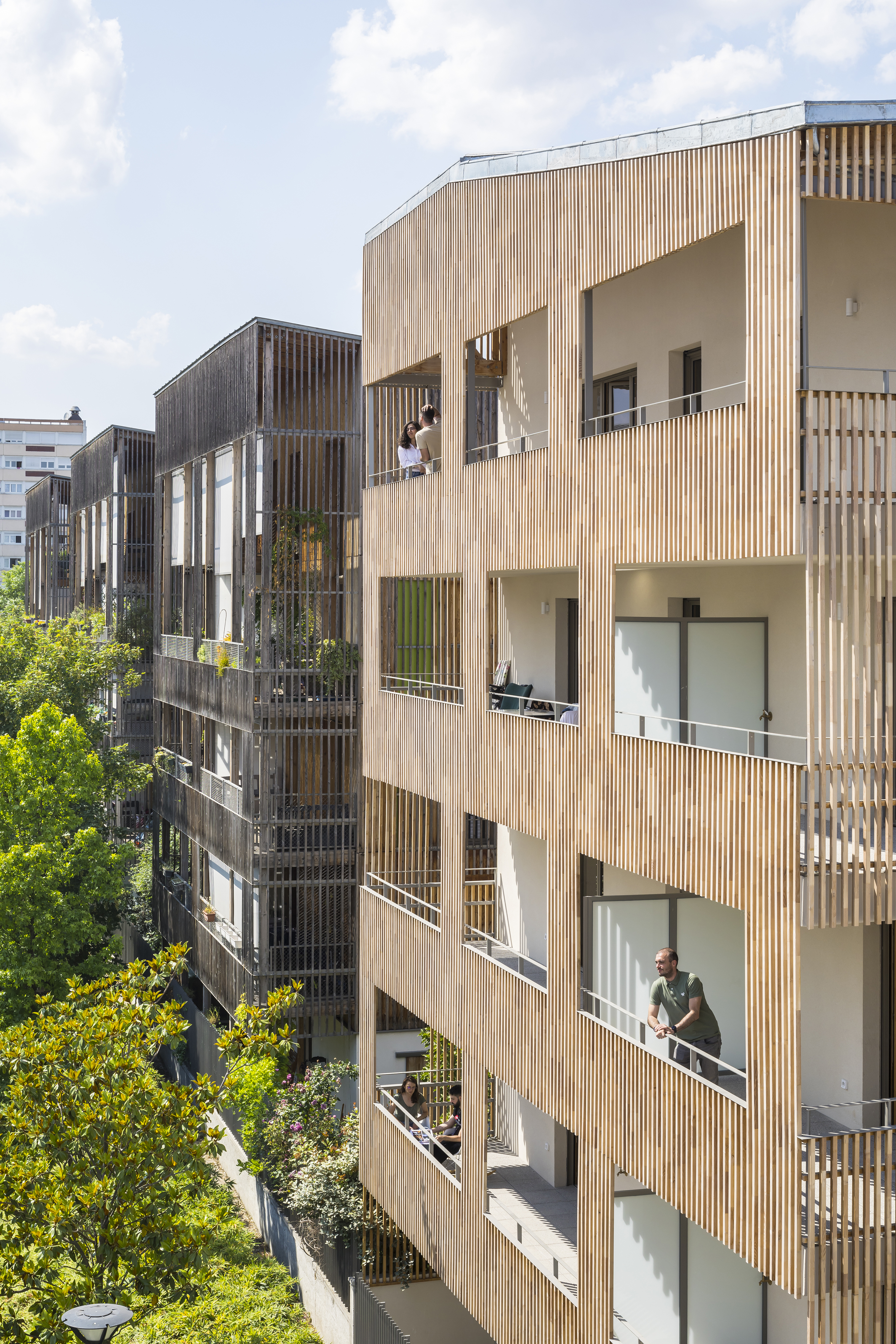 26 housing units in Aubervilliers by Benjamin Fleury Architecte ...