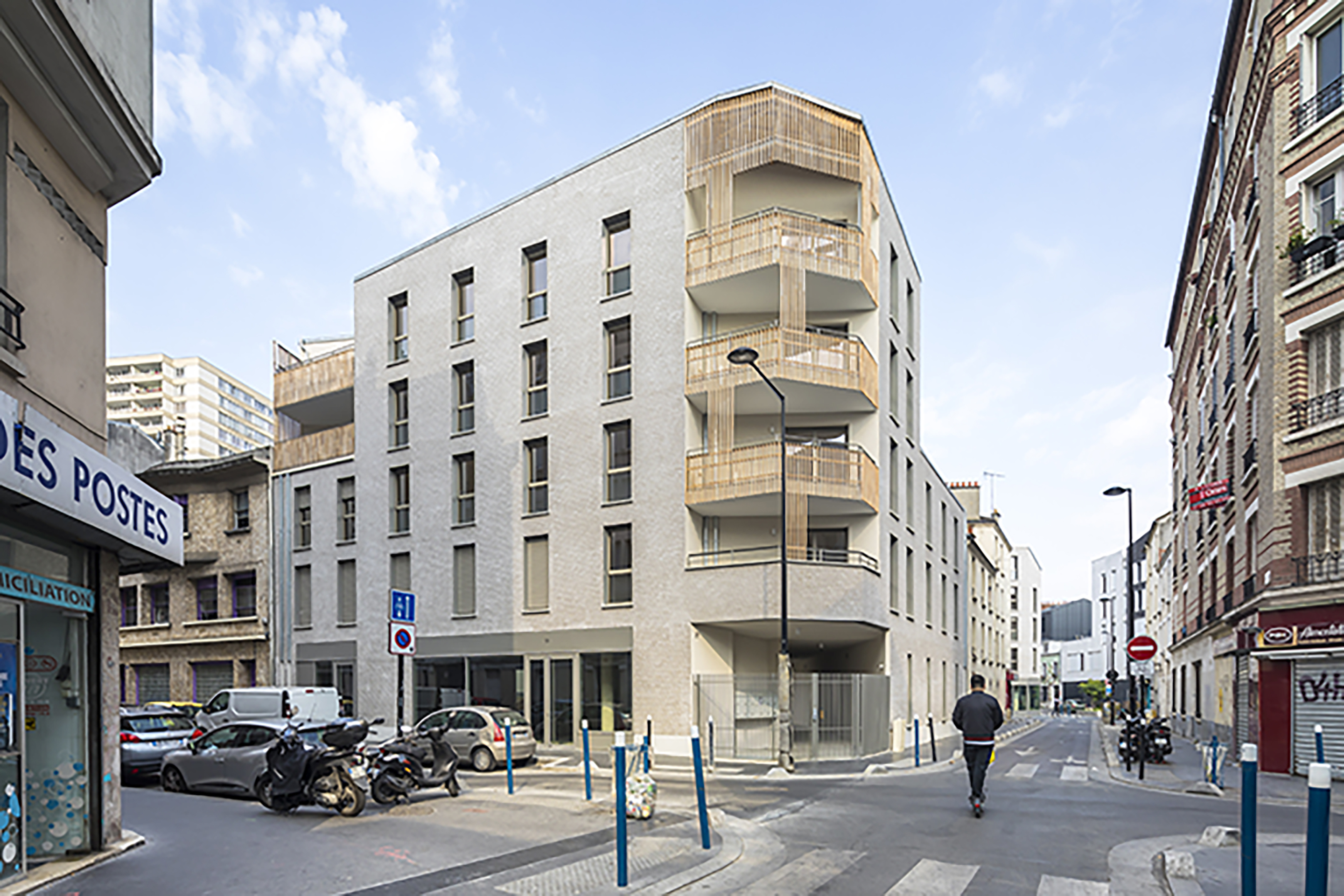26 housing units in Aubervilliers by Benjamin Fleury Architecte ...