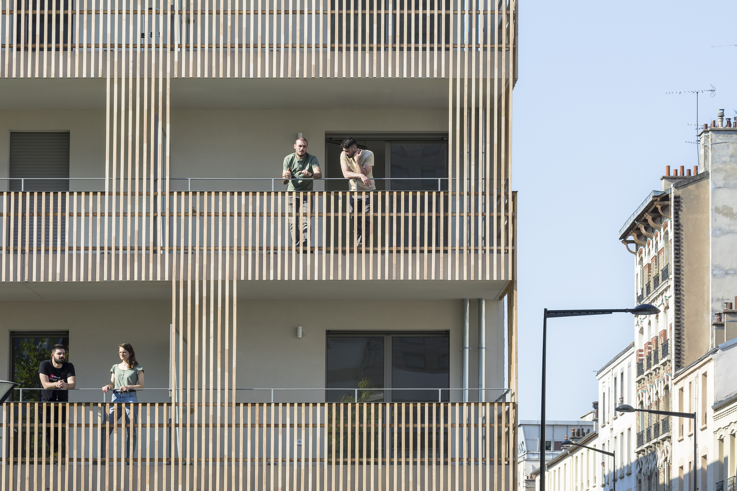 26 housing units in Aubervilliers by Benjamin Fleury Architecte ...