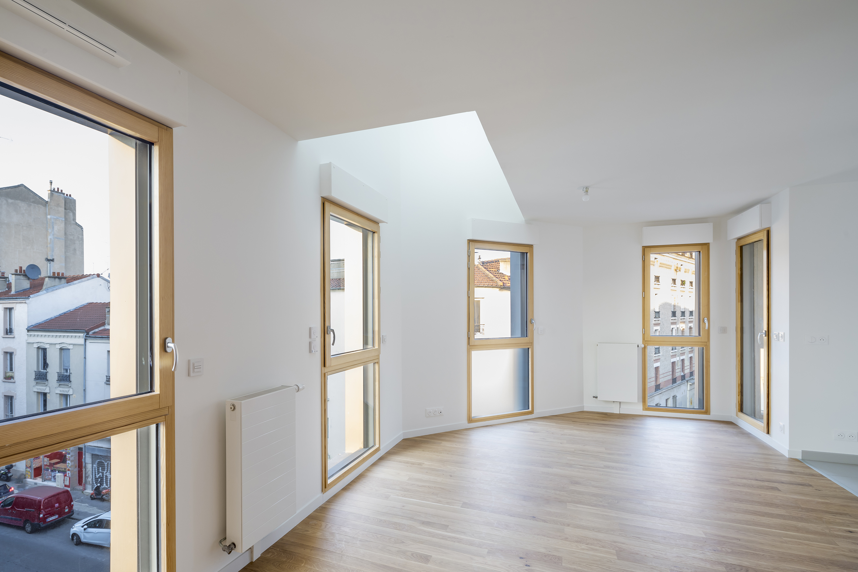 26 housing units in Aubervilliers by Benjamin Fleury Architecte ...