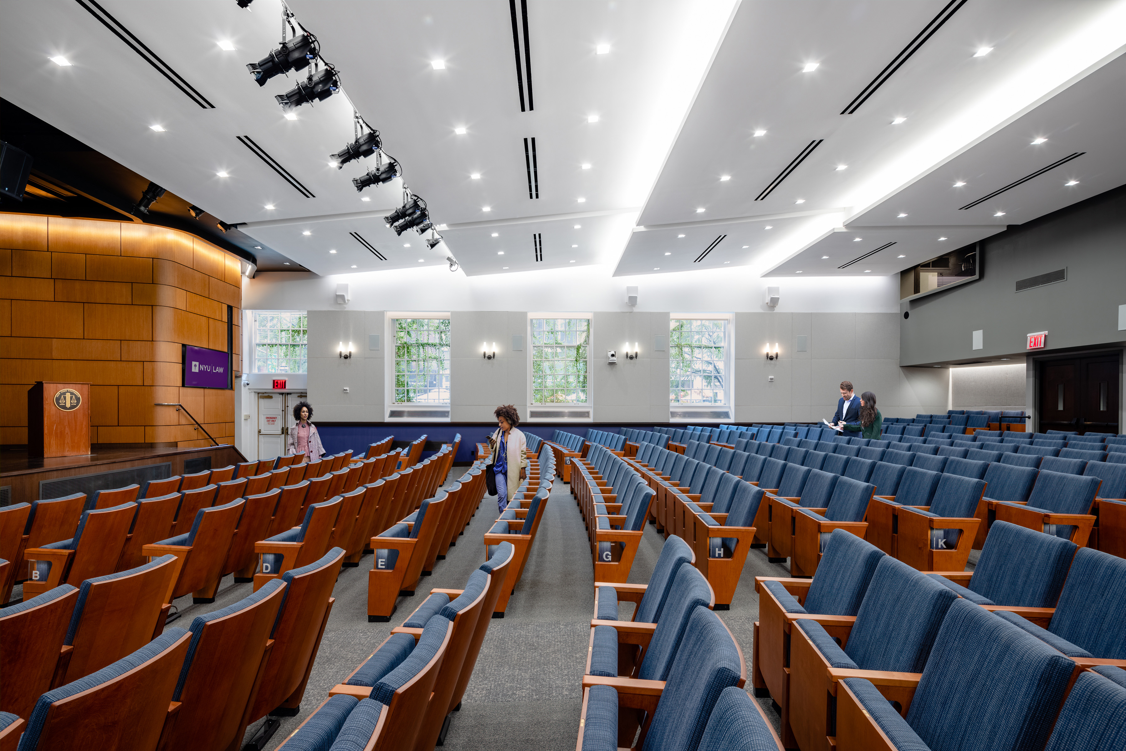 NYU Tishman Auditorium (NYU School of Law) by Matiz Architecture ...