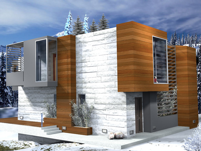 Slope Residence by •Modern Living• by Evelyn A. Kamilaki - Architizer