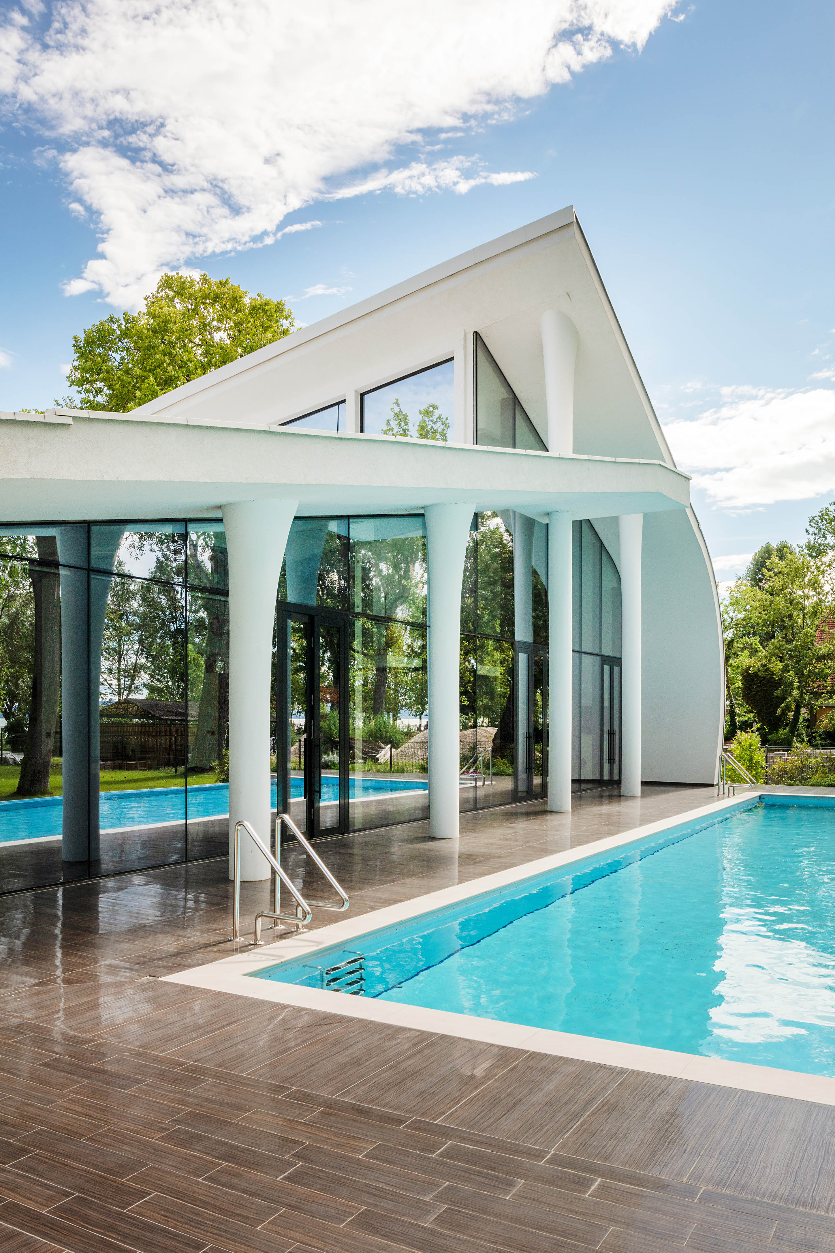 holiday house at lake Balaton, Hungary by zenit studio - Architizer