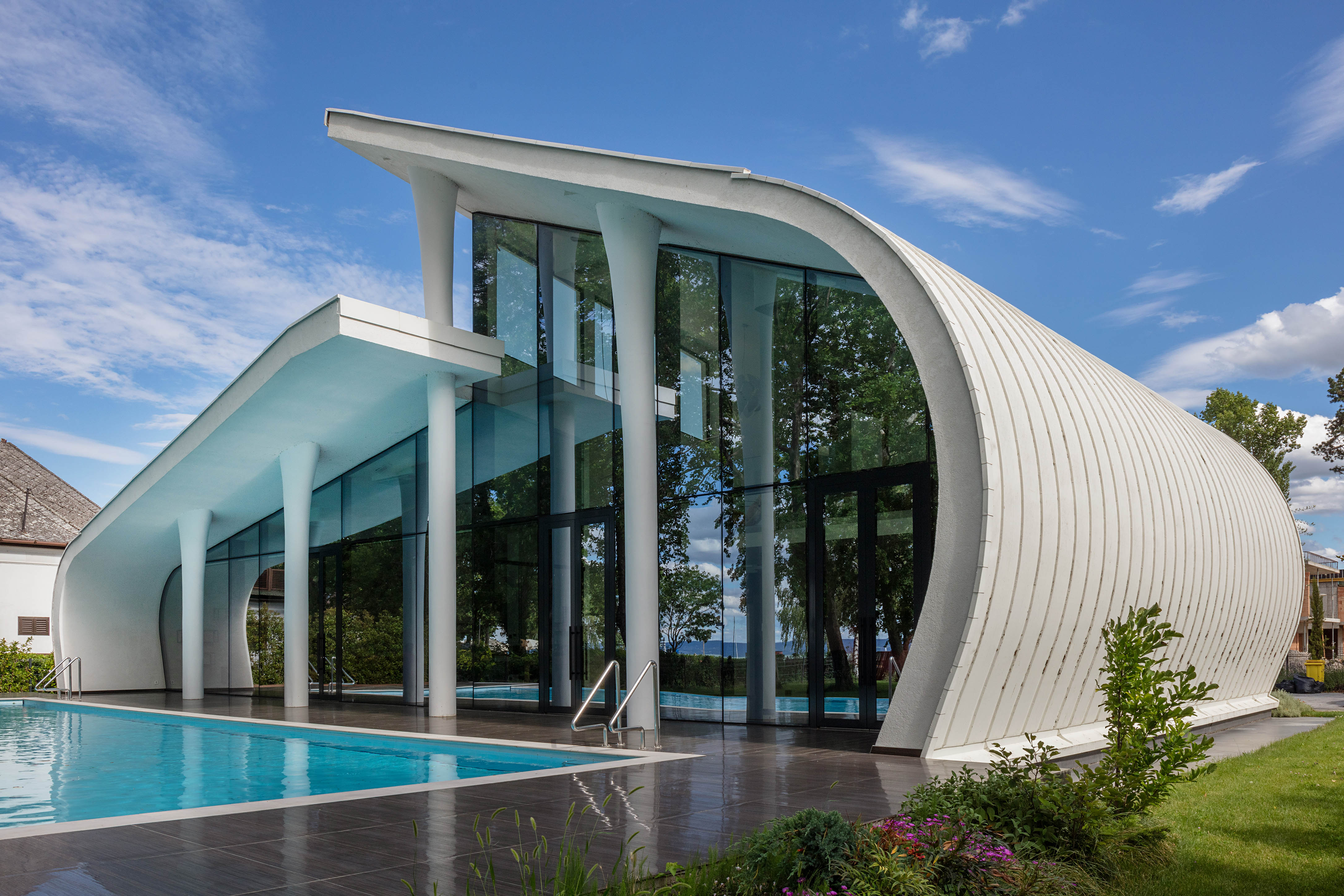 holiday house at lake Balaton, Hungary by zenit studio - Architizer