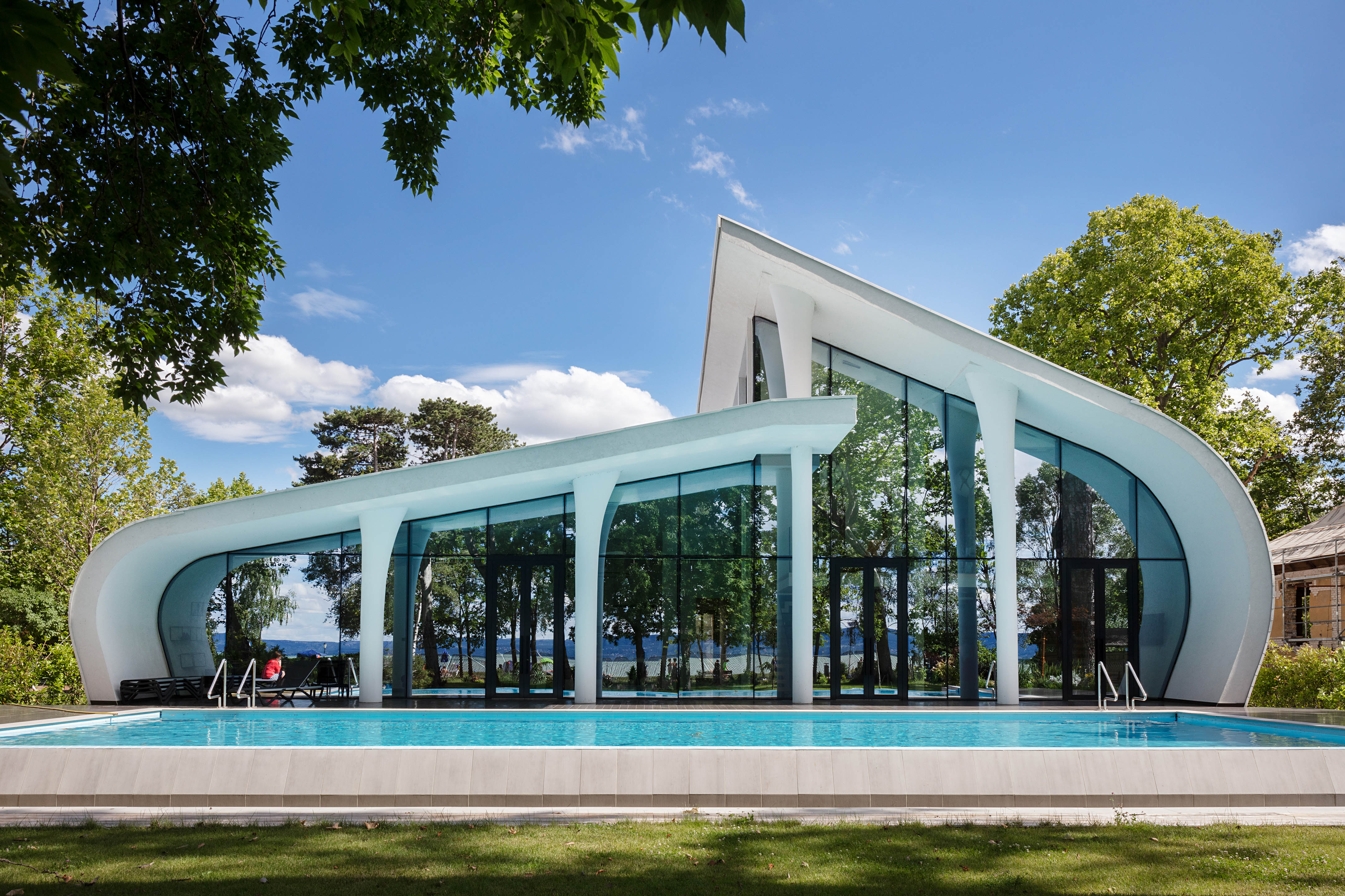 holiday house at lake Balaton, Hungary by zenit studio - Architizer