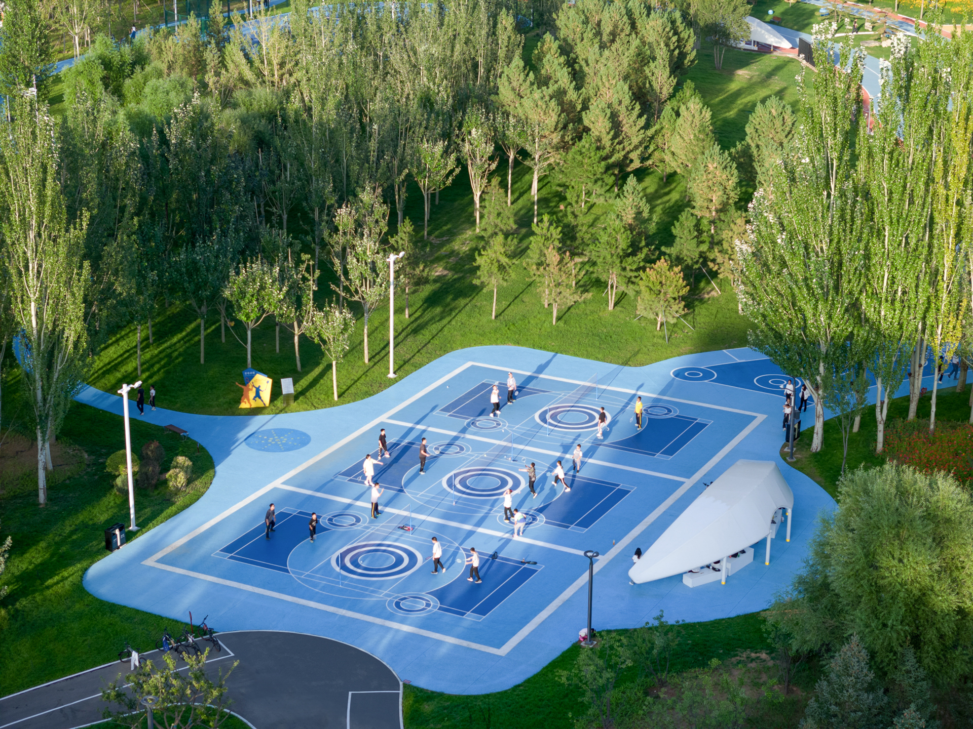 Ordos Smart Sports Park by PLAT ASIA - Architizer