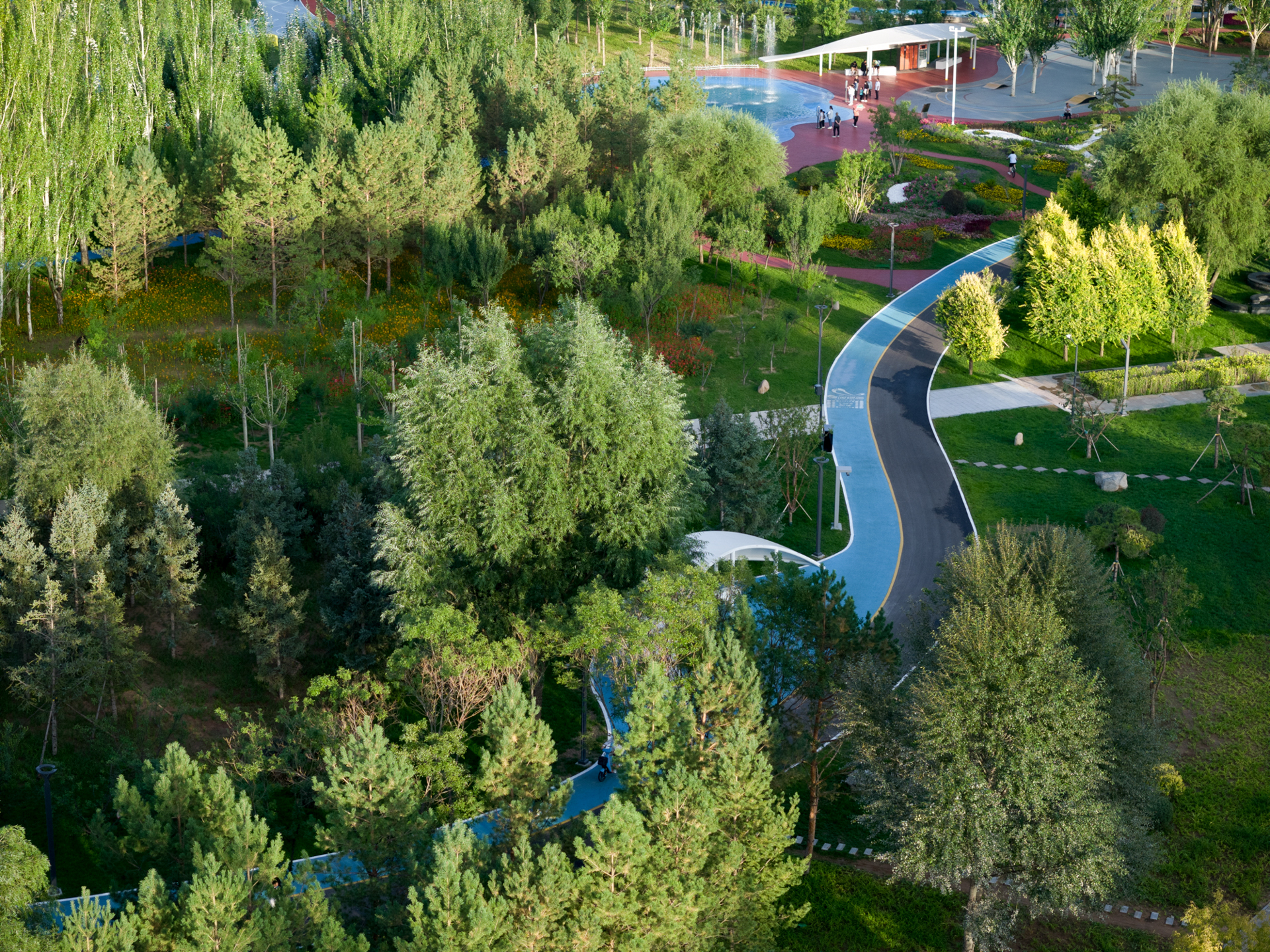 Ordos Smart Sports Park by PLAT ASIA - Architizer