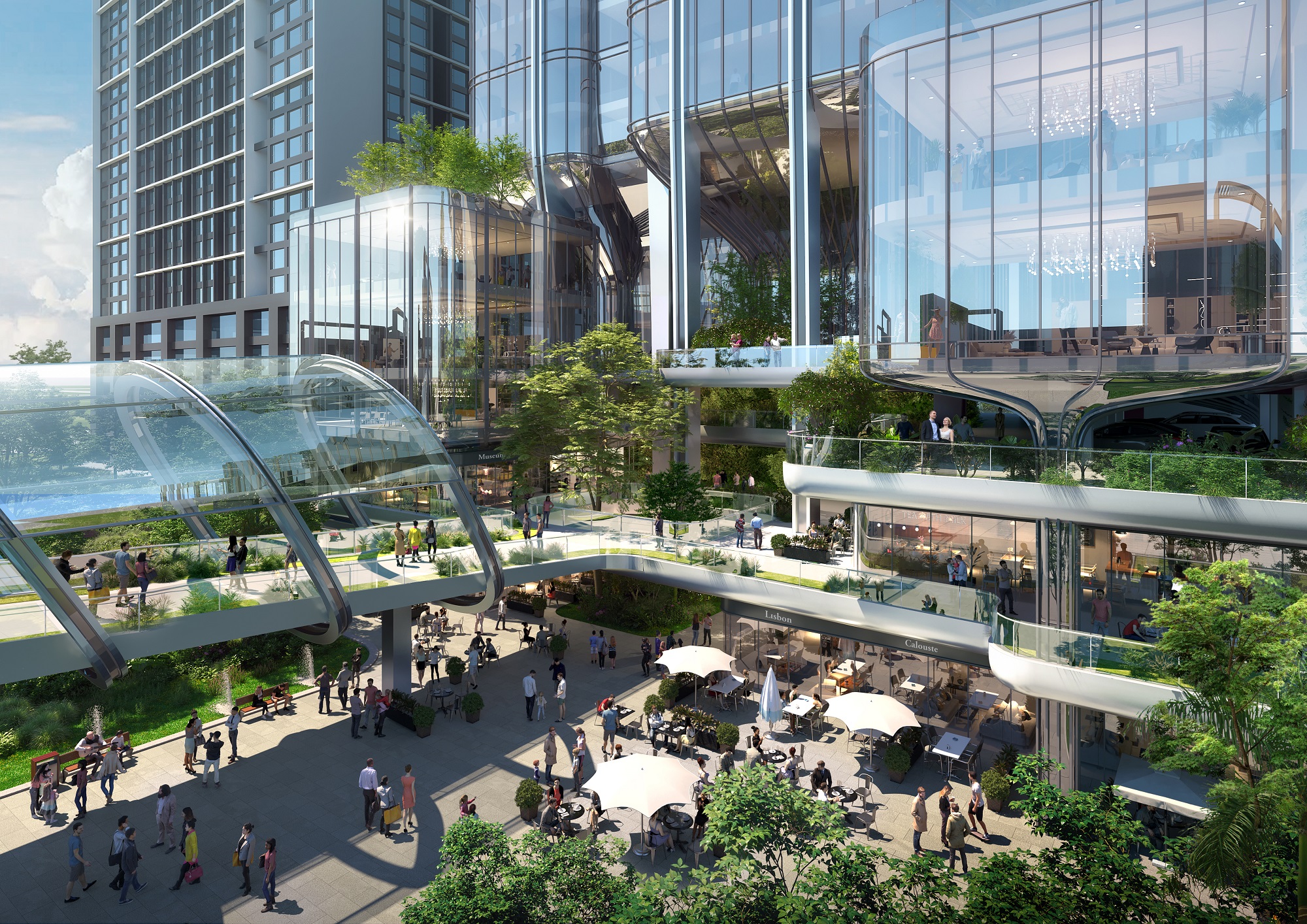 Idea 3813433: Aedas-designed mixed-use complex sits in the heart of ...