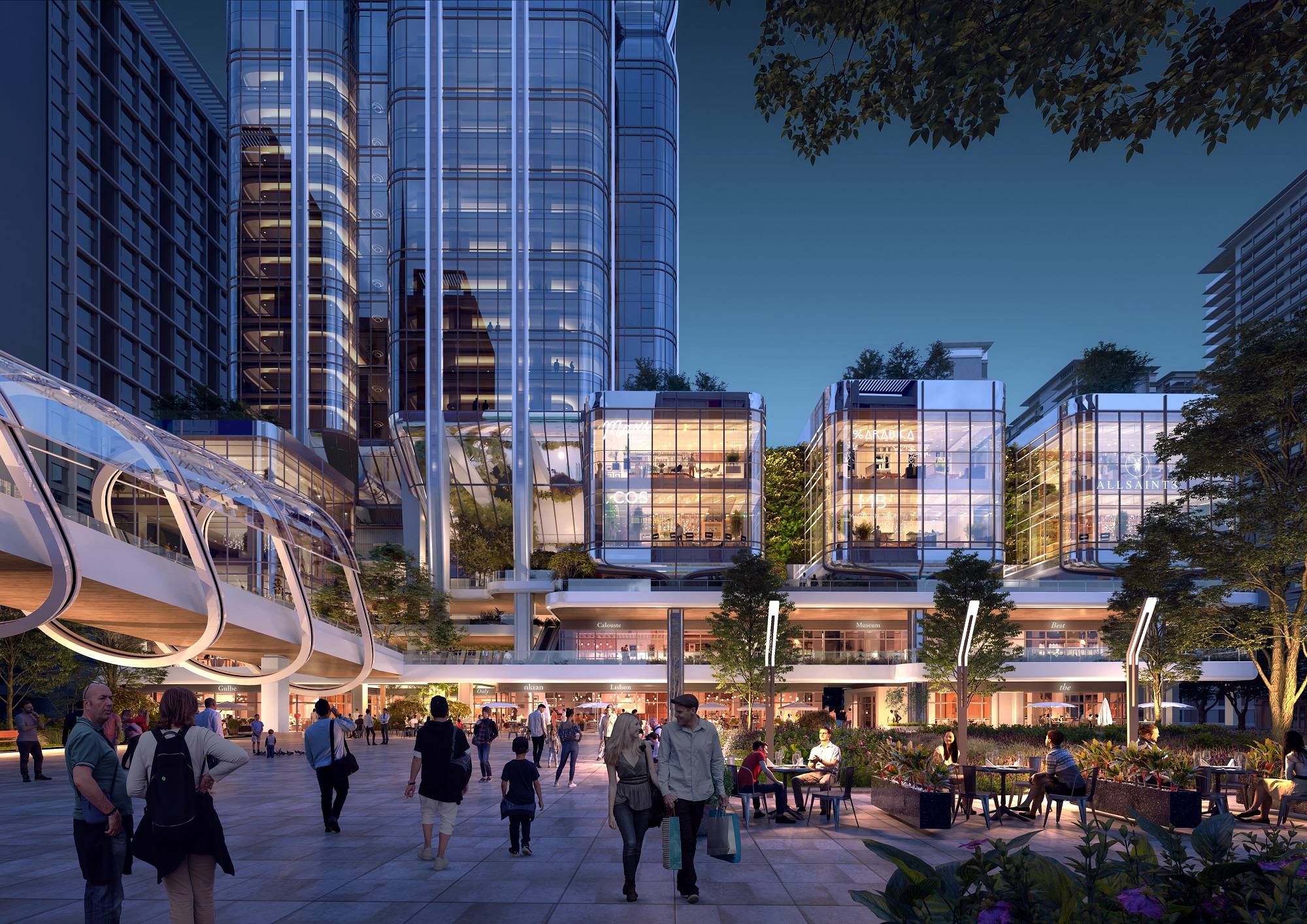 Aedas-designed mixed-use complex sits in the heart of Shenzhen by Aedas ...