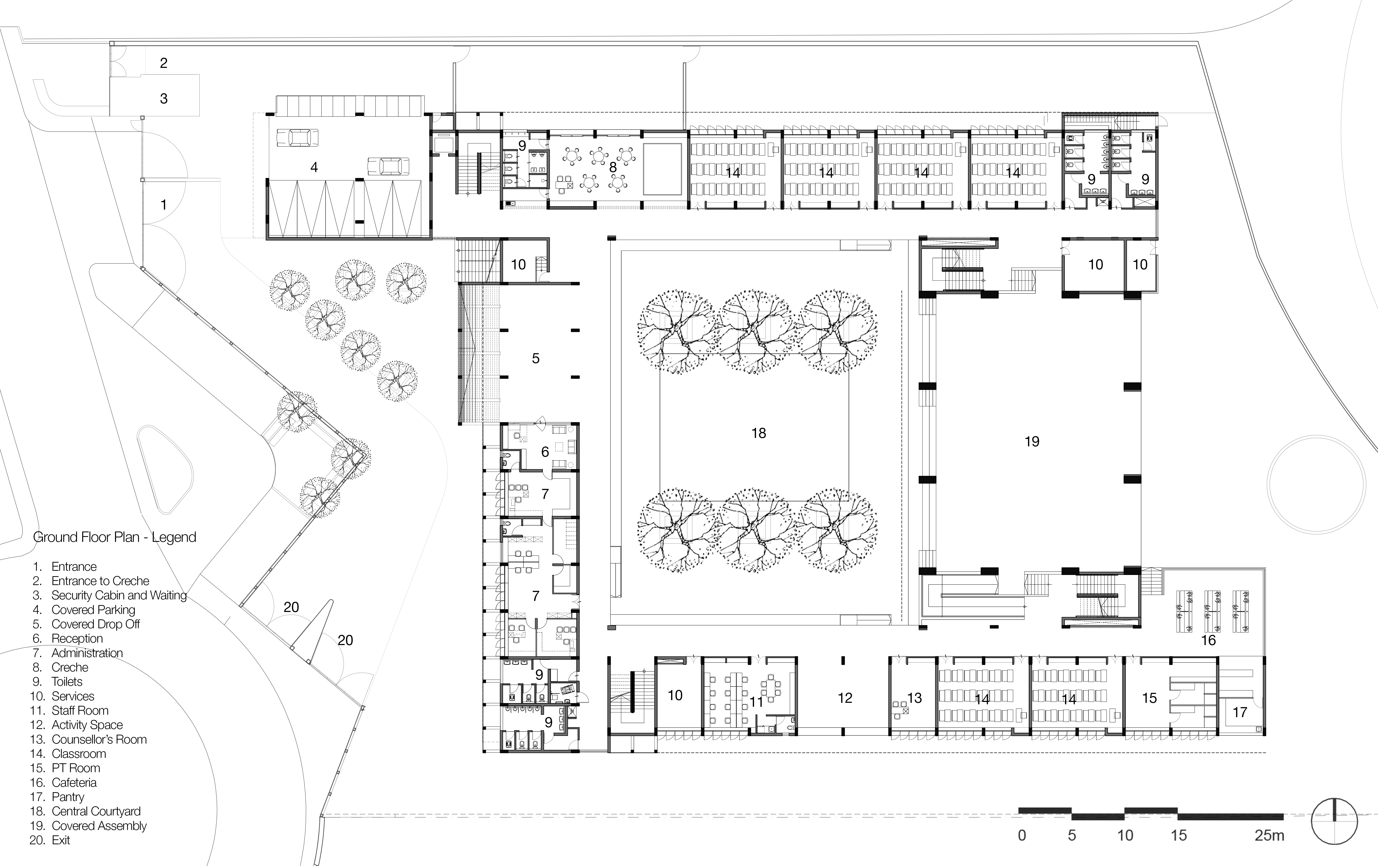 Maharishi Vidya Mandir Periamet by KSM Architecture - Architizer