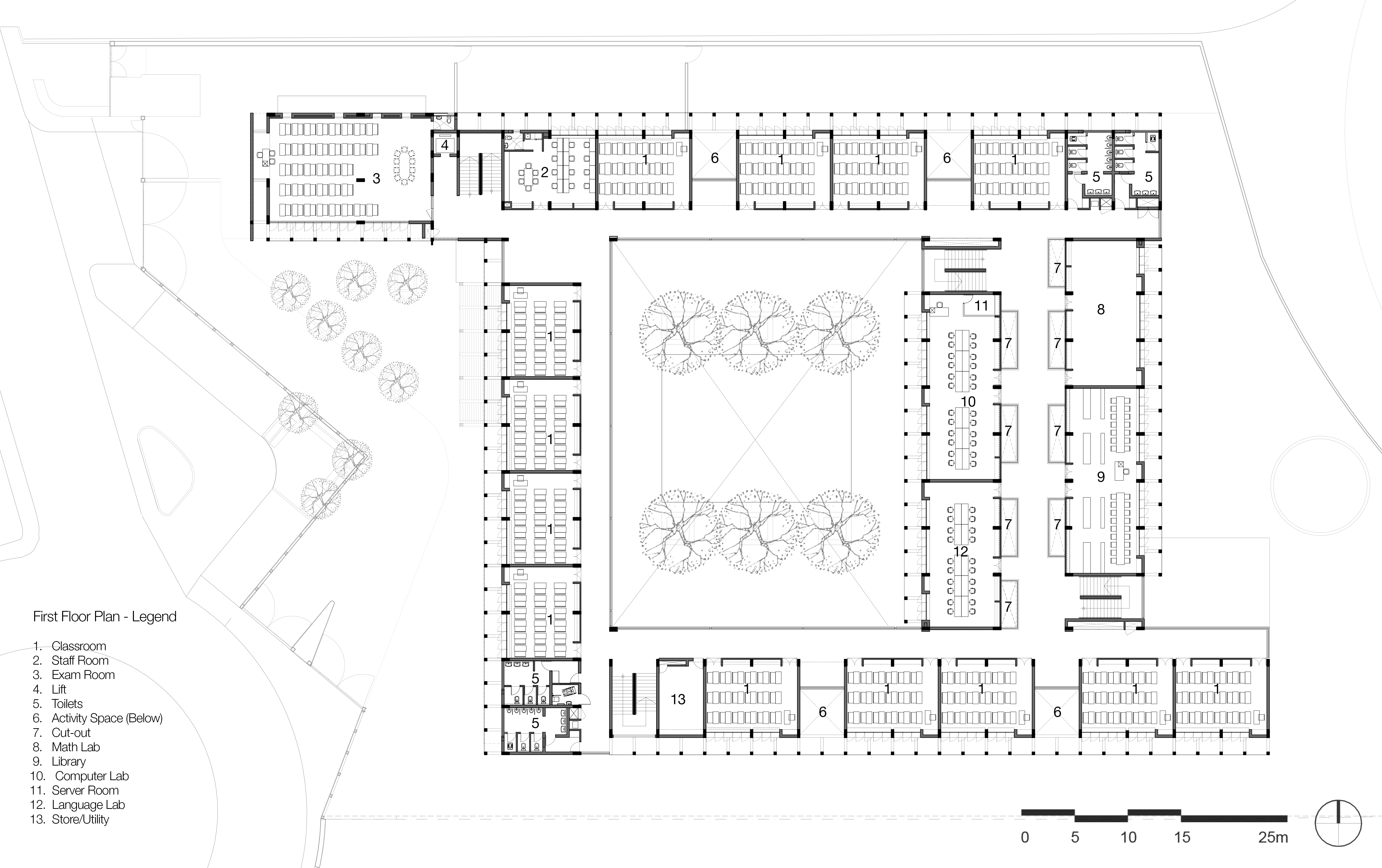 Maharishi Vidya Mandir Periamet by KSM Architecture - Architizer