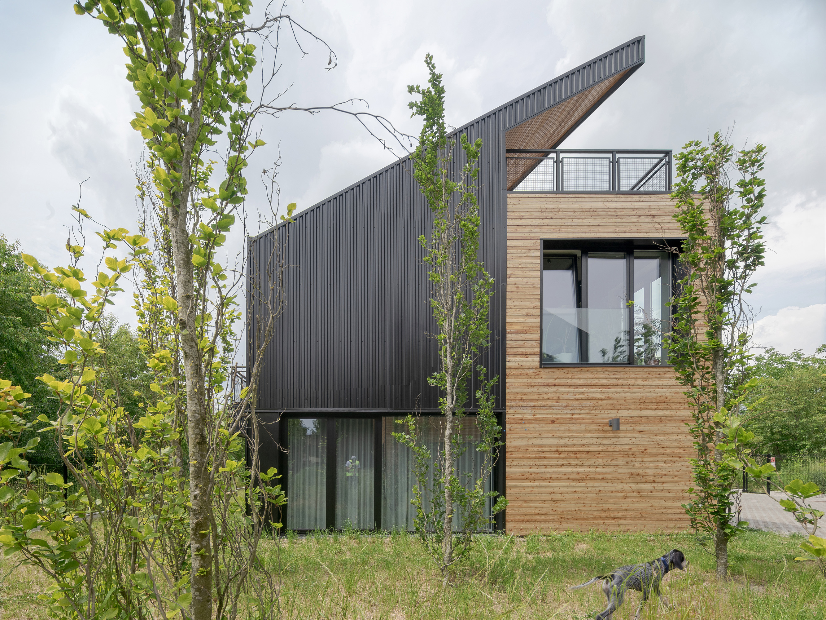 Solar Sail Houses by Superhelix Pracownia Projektowa - Bartłomiej ...