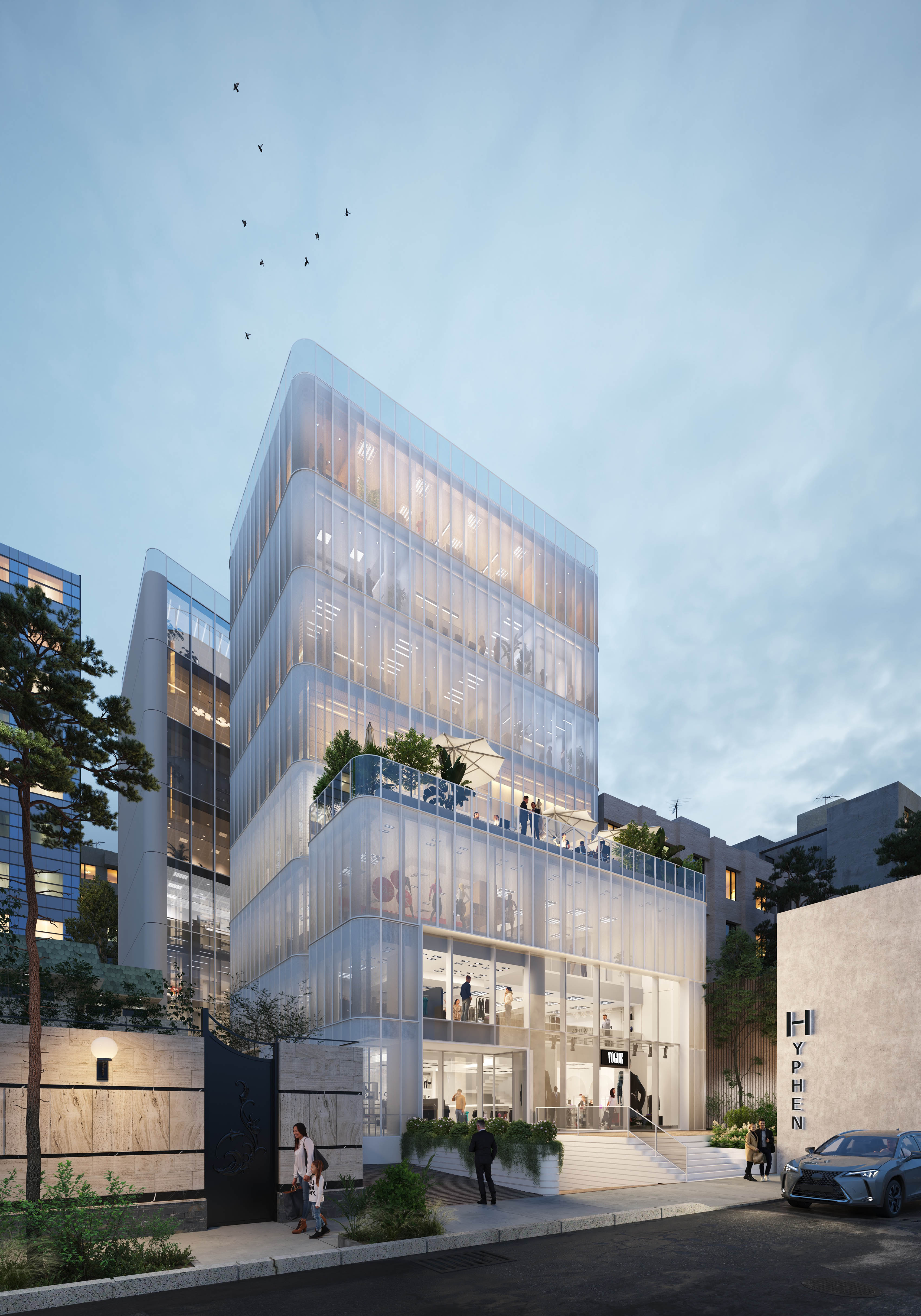 Hyphen Office Building by Cedrus Studio - Architizer