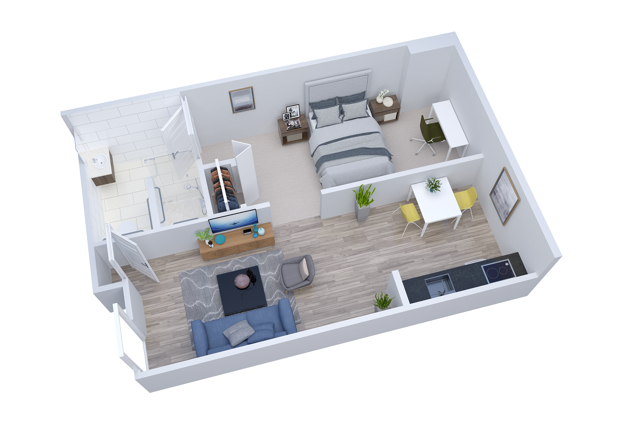 3D Floor Plan Rendering Des Moines, Iowa by The 2D3D Floor Plan Company ...