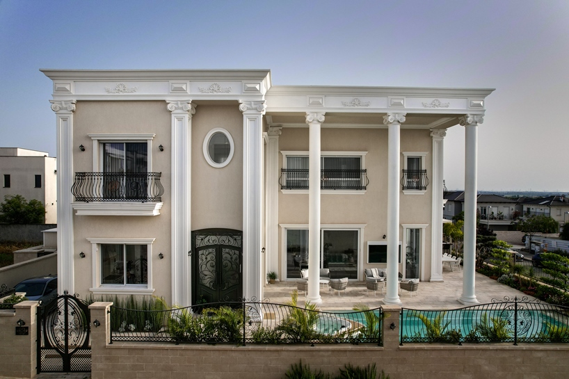 A sneak peek into a neo-classical home by Moshik Hadida - Architizer