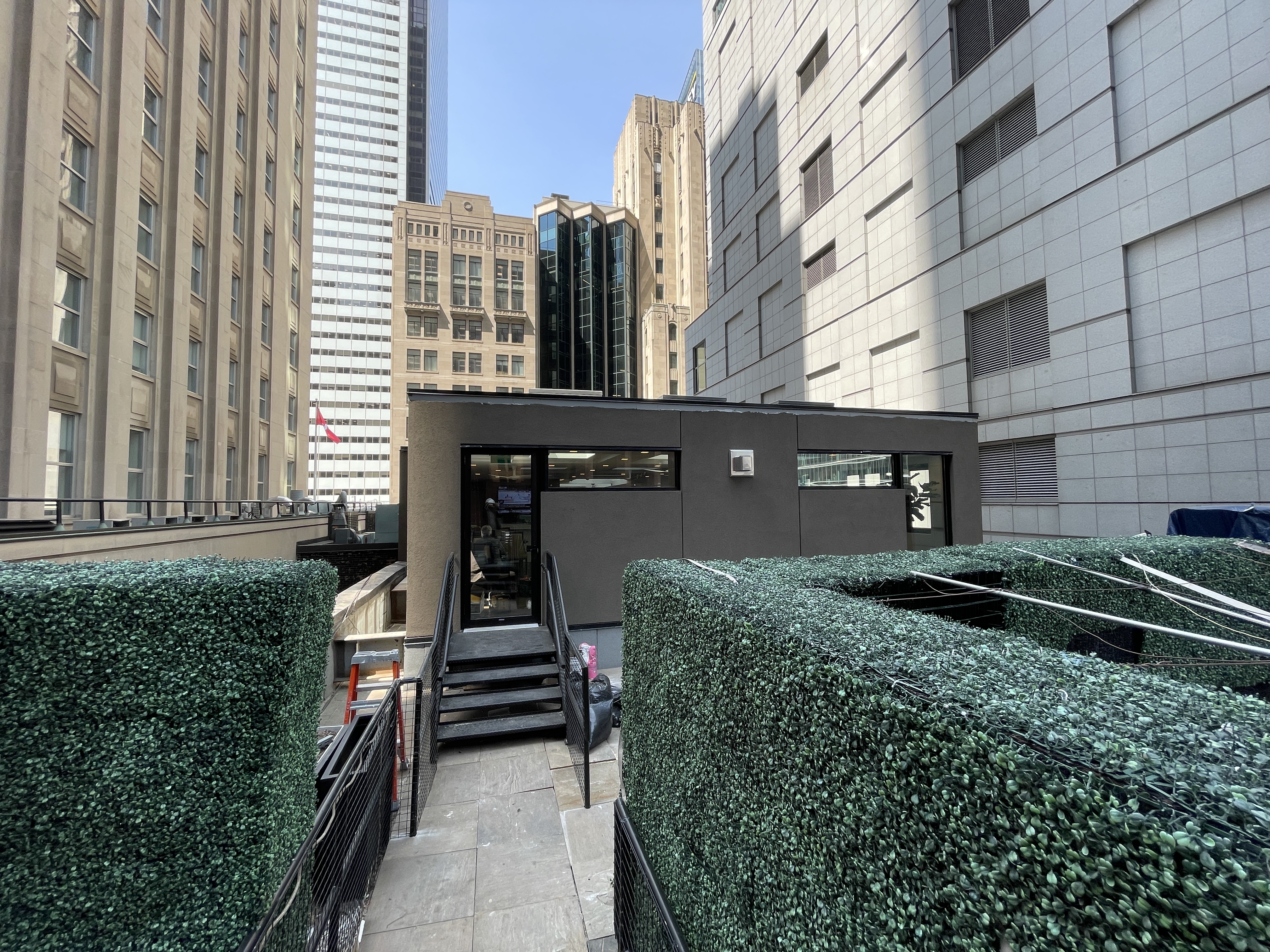 Rooftop Dining Addition at a Heritage Building by Nicholas Jay ...