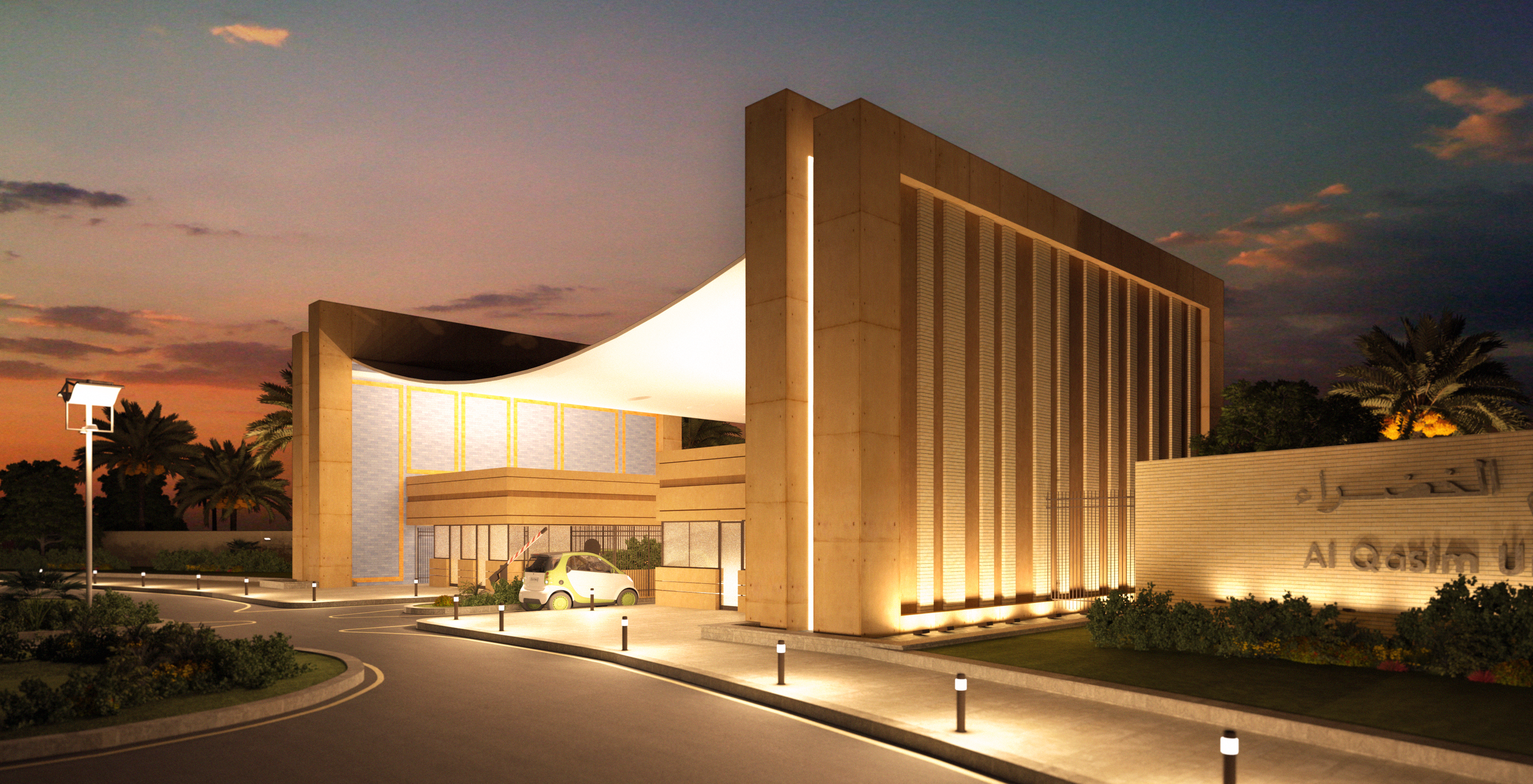 Al Qasim Green University by UPA Italia by Paolo Lettieri Architects ...