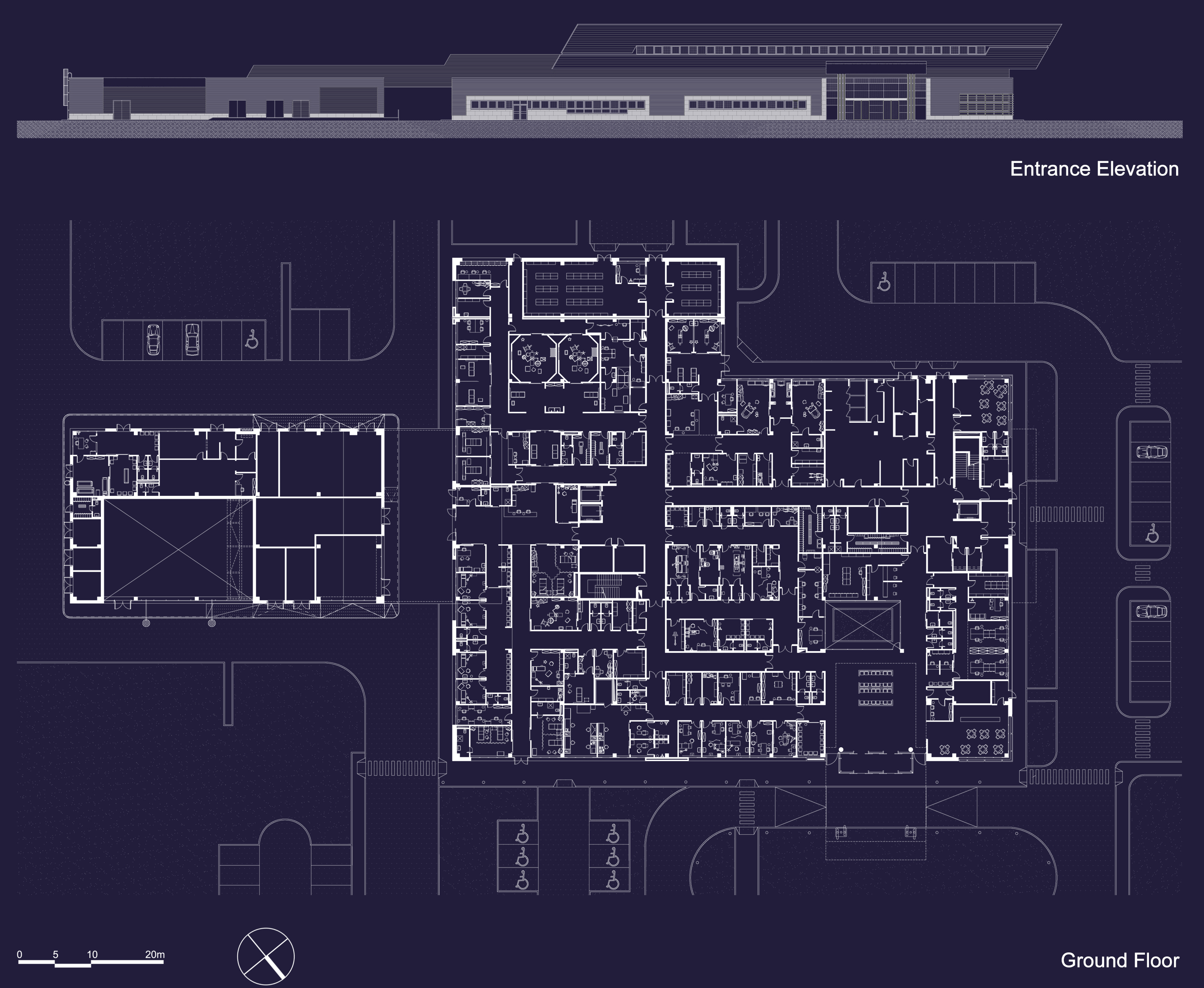 Masfout Hospital by UPA Italia by Paolo Lettieri Architects - Architizer
