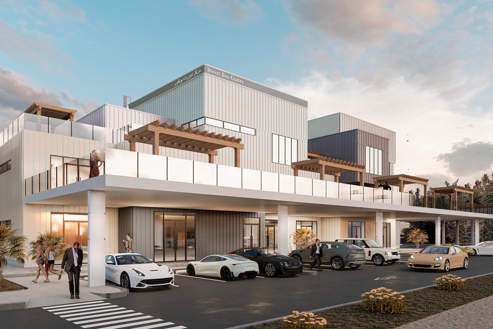 Desert Box Centre by UPA Italia by Paolo Lettieri Architects - Architizer