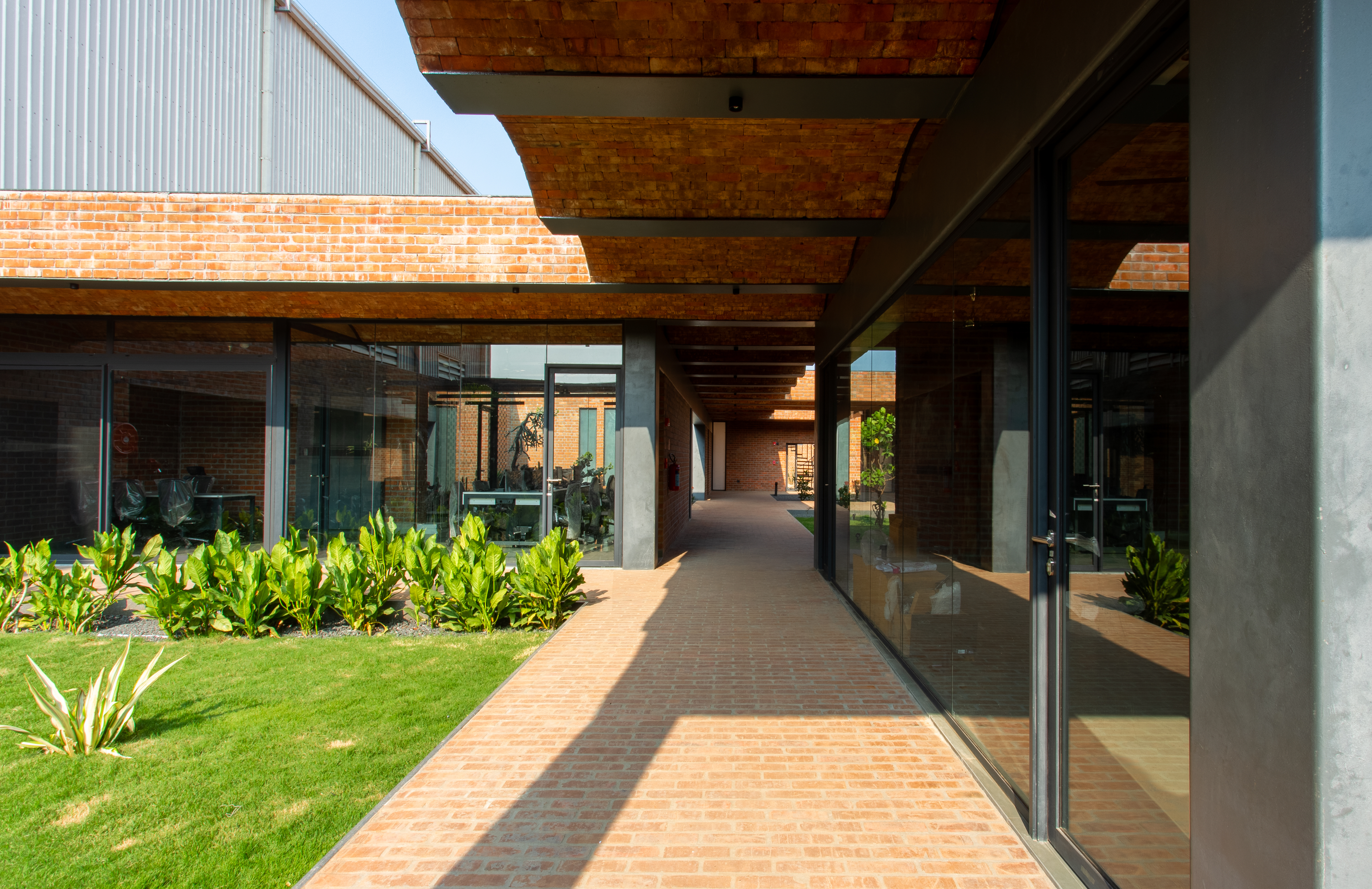 Metallic Bellows Factory Office by KSM Architecture - Architizer