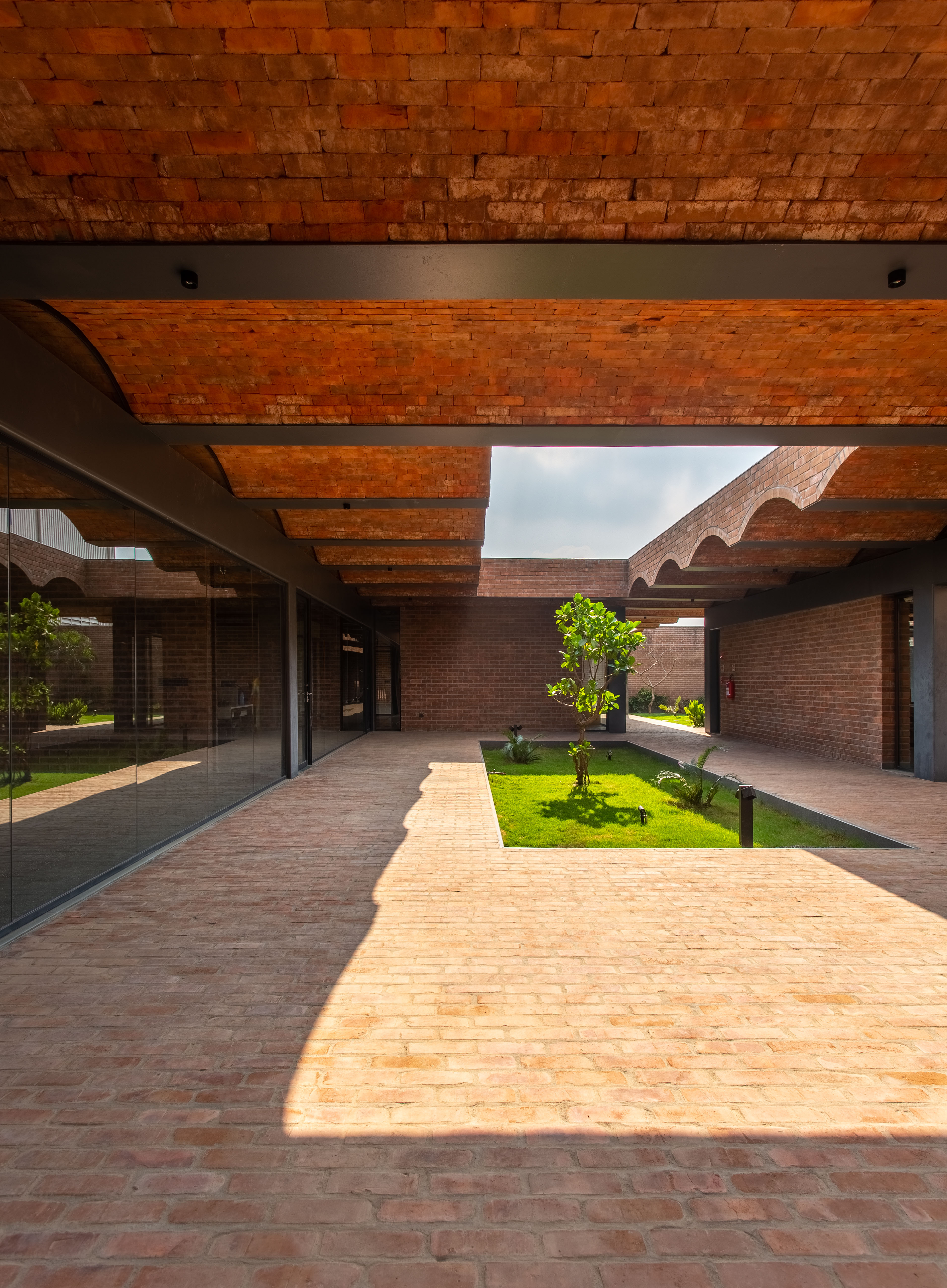 Metallic Bellows Factory Office by KSM Architecture - Architizer