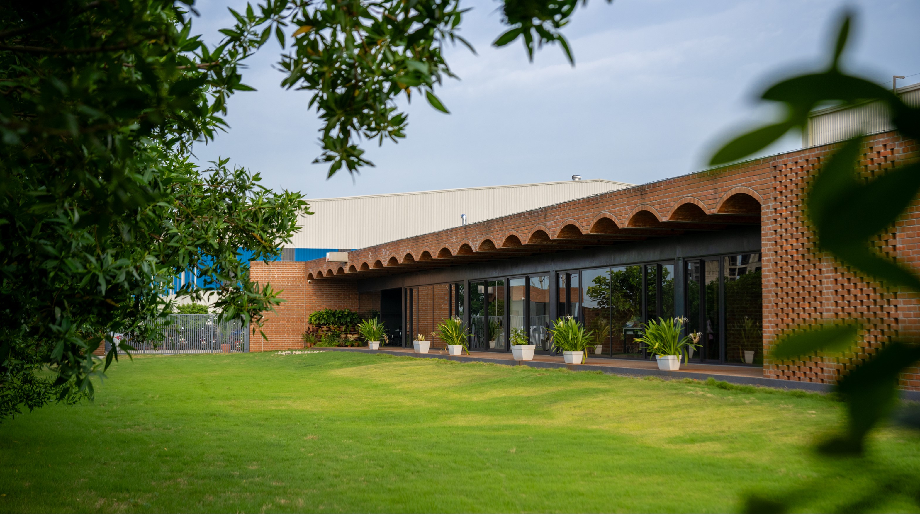 Metallic Bellows Factory Office by KSM Architecture - Architizer