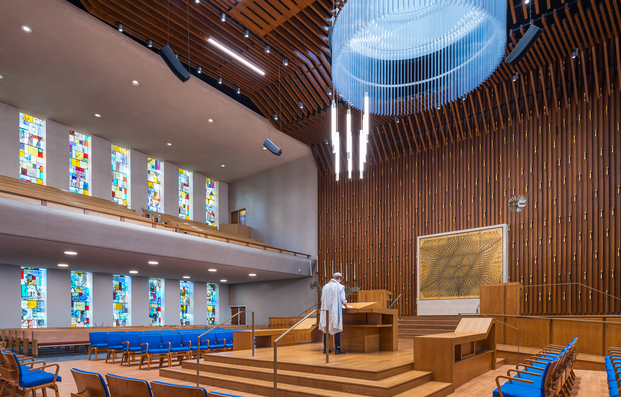 Ahavath Achim Synagogue-Santuary Renovation by Siegman Associates, Inc ...
