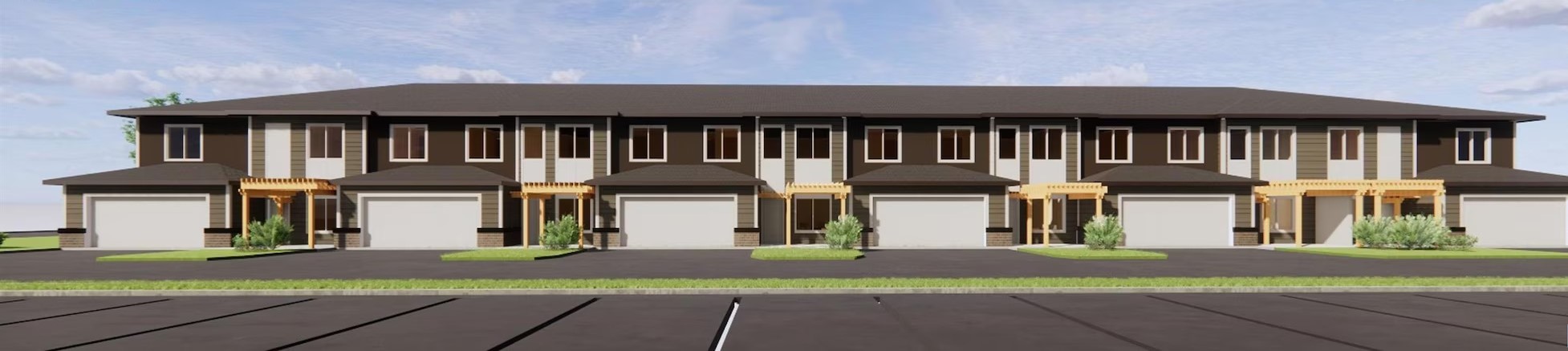 3D Residential Front Rendering Services by The 2D3D Floor Plan Company ...