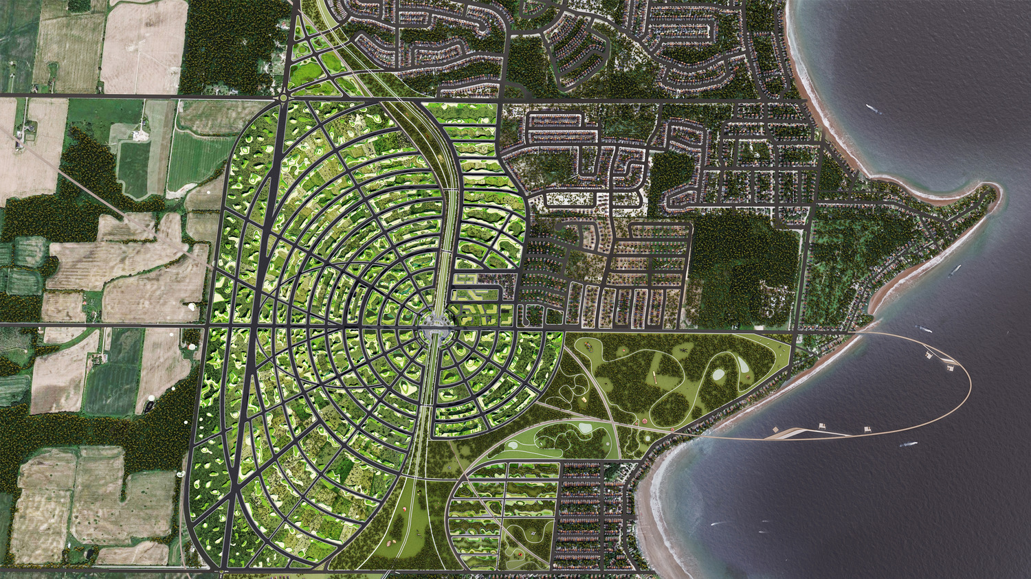 Innisfil Orbit Masterplan by PARTISANS - Architizer