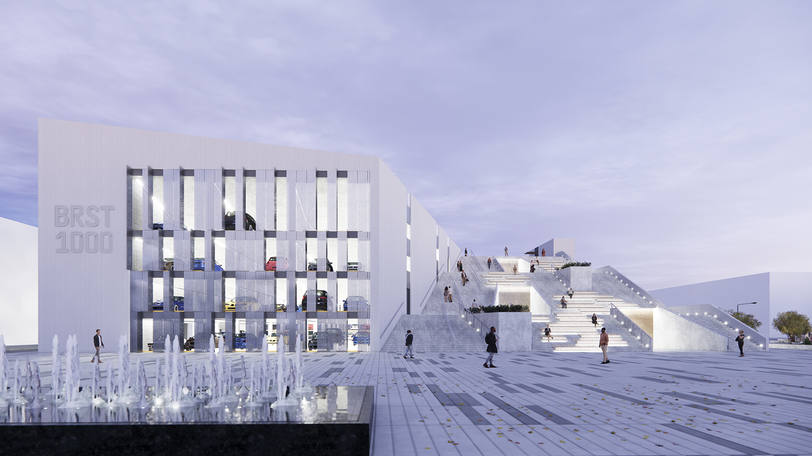 TWO SQUARES of the one quarter by LEVEL80 architects - Architizer