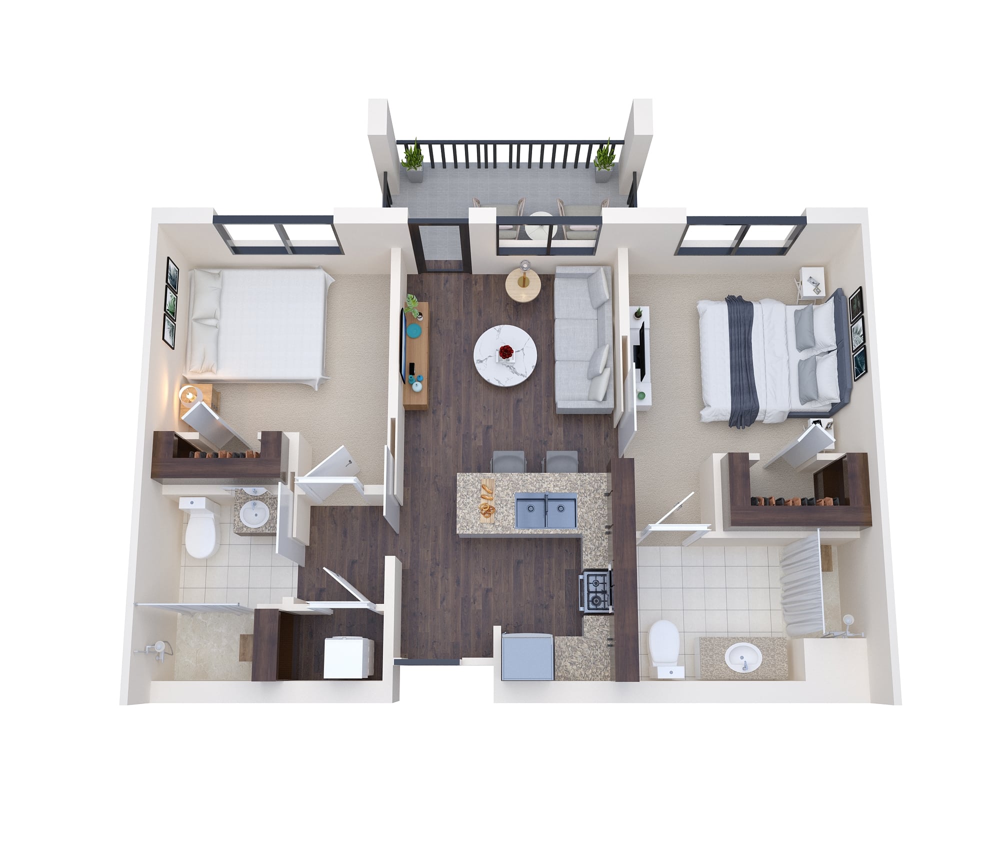 3D Floor Plan Rendering Colorado Springs, Colorado by The 2D3D Floor ...