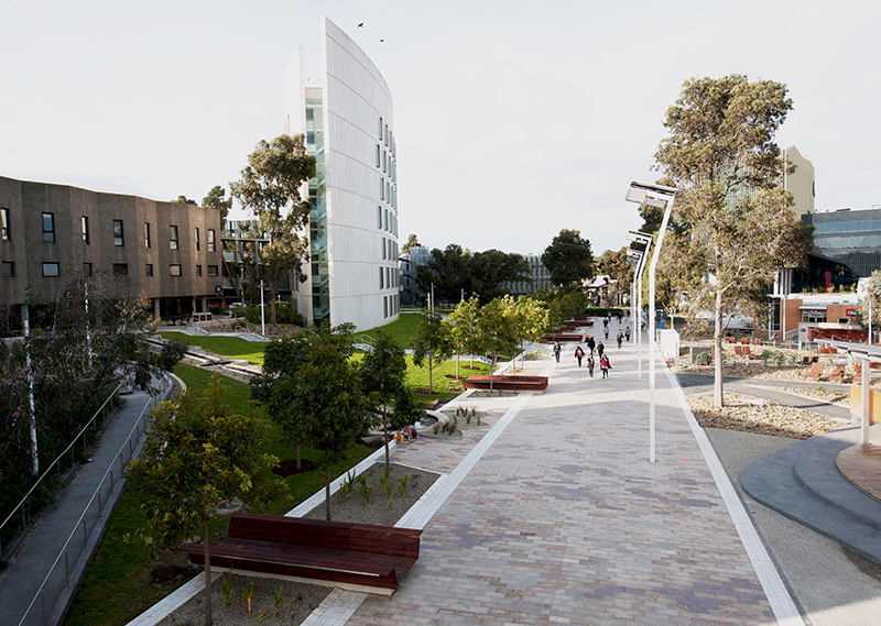 Central Spine Precinct Masterplan Deakin University by Rush Wright ...
