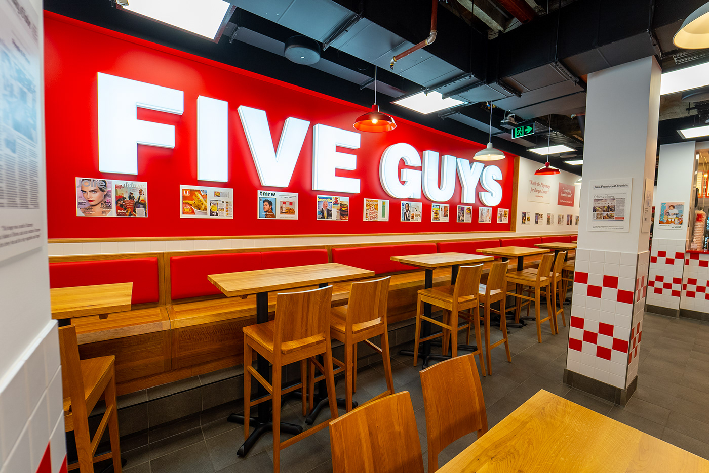 Five Guys | George Street Sydney by COOOP. - Architizer