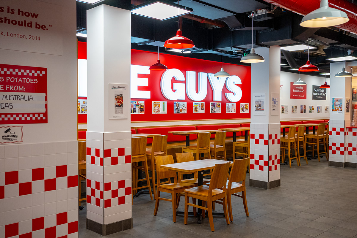 Five Guys | George Street Sydney by COOOP. - Architizer