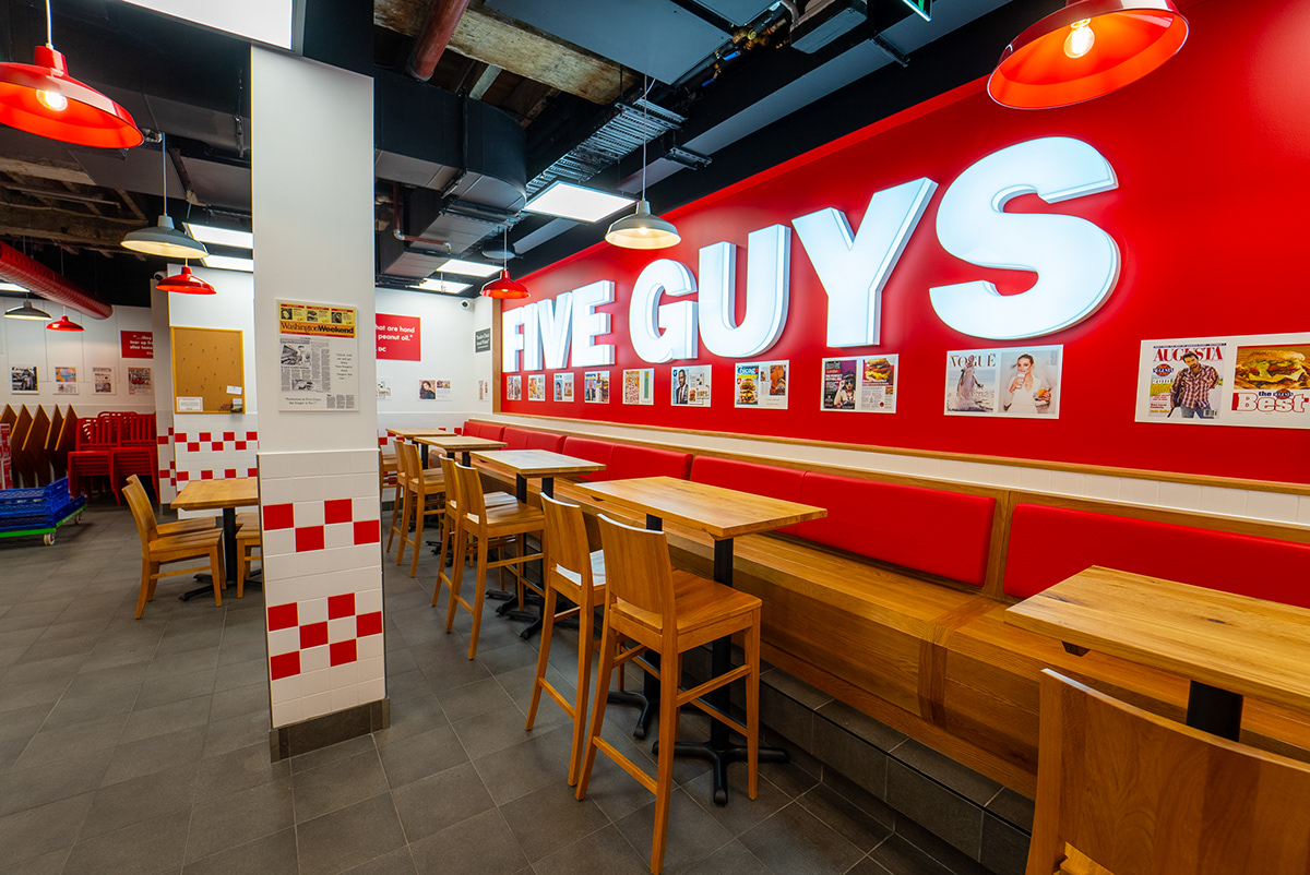 Five Guys | George Street Sydney by COOOP. - Architizer
