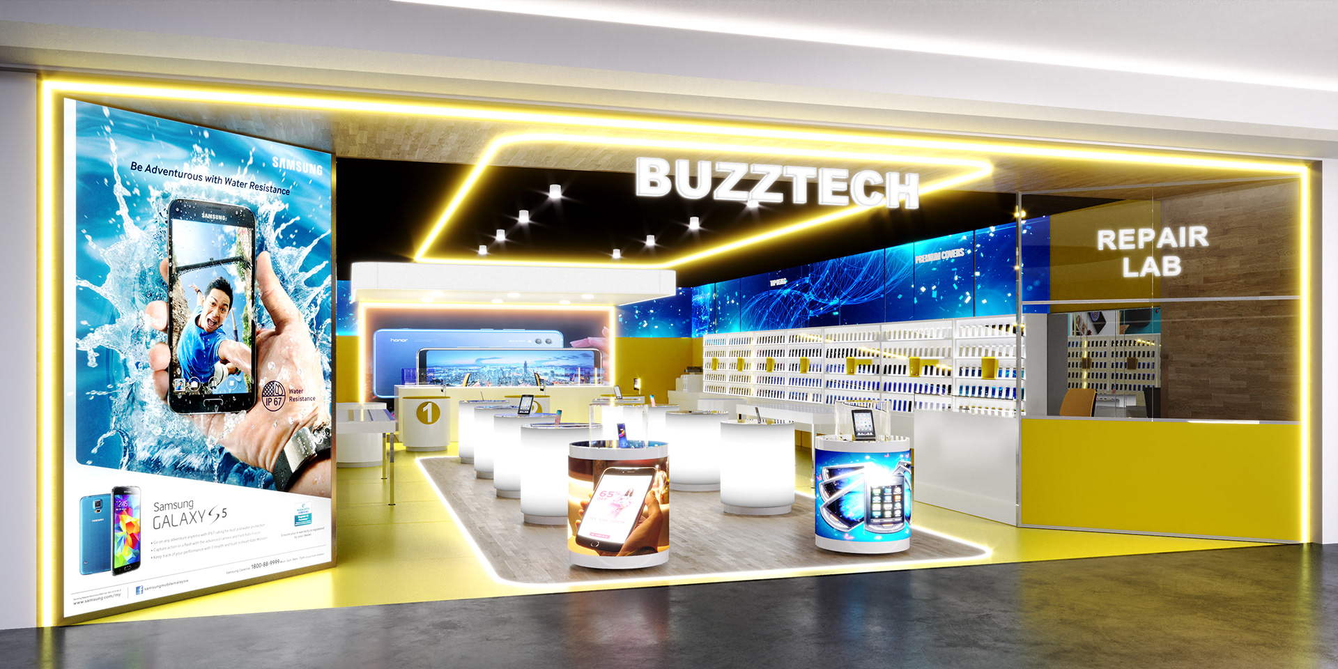 Buzztech. Interior Design - Concept by COOOP. - Architizer
