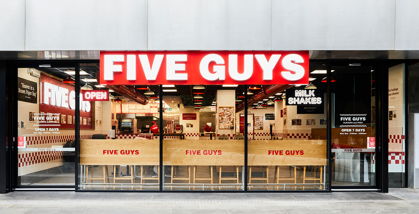 Five Guys | Southbank Melbourne by COOOP. - Architizer